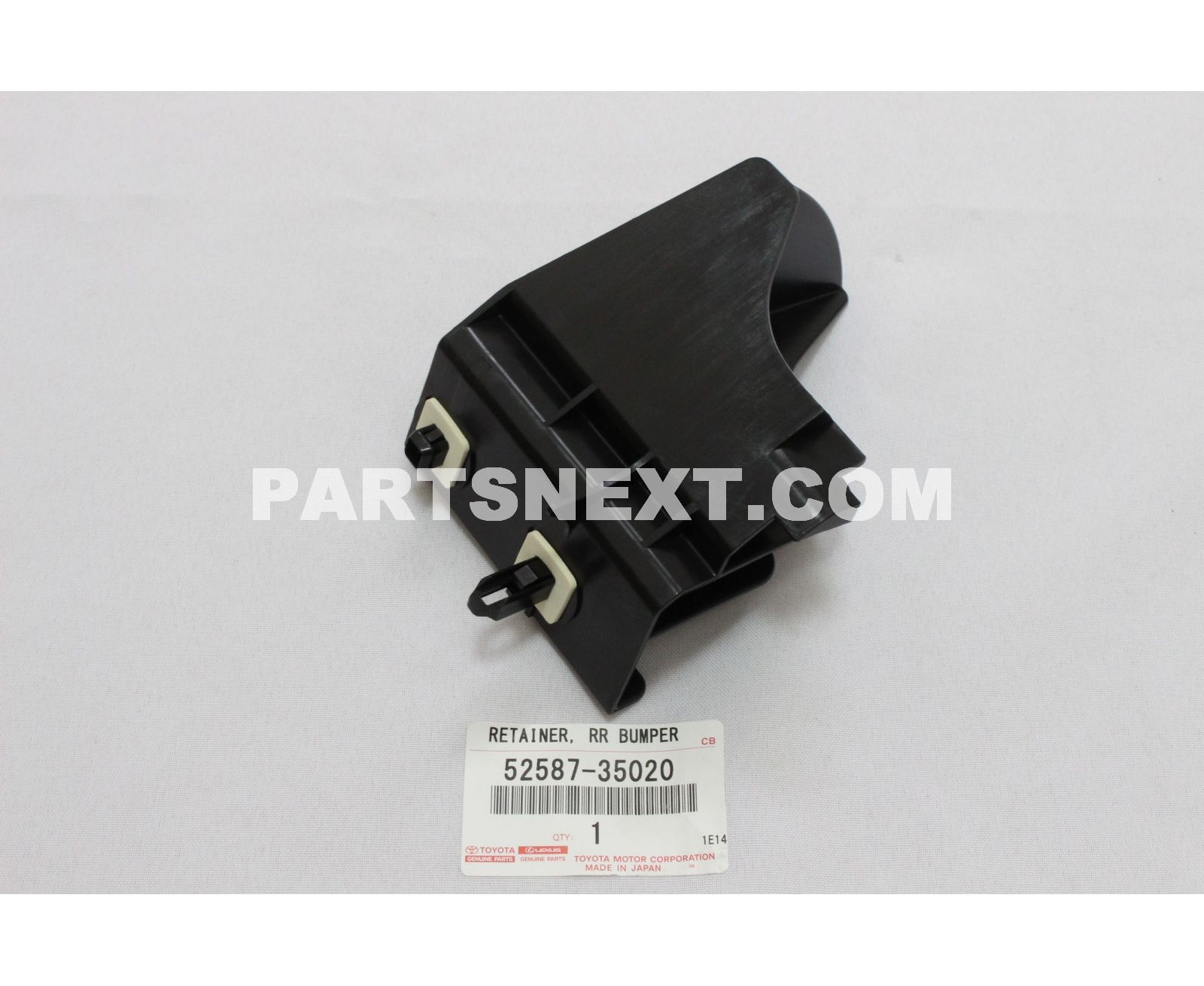 Toyota :: 52587-35020 RETAINER, REAR BUMPER END, RH