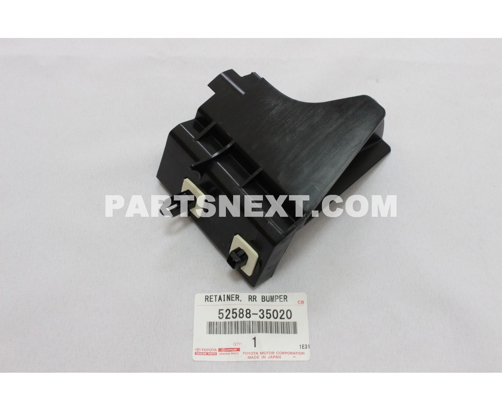 Toyota :: 52588-35020 RETAINER, REAR BUMPER END, LH