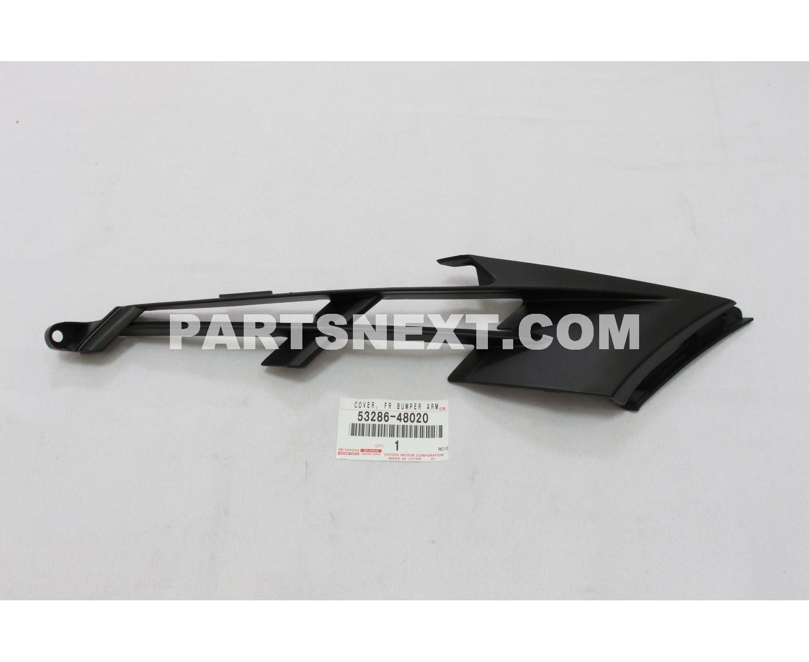 Toyota :: 53286-48020 COVER, FR BUMPER ARM