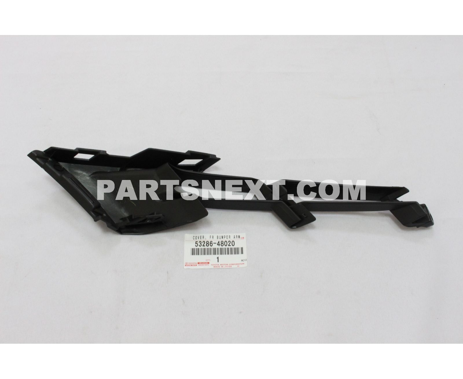 Toyota :: 53286-48020 COVER, FR BUMPER ARM