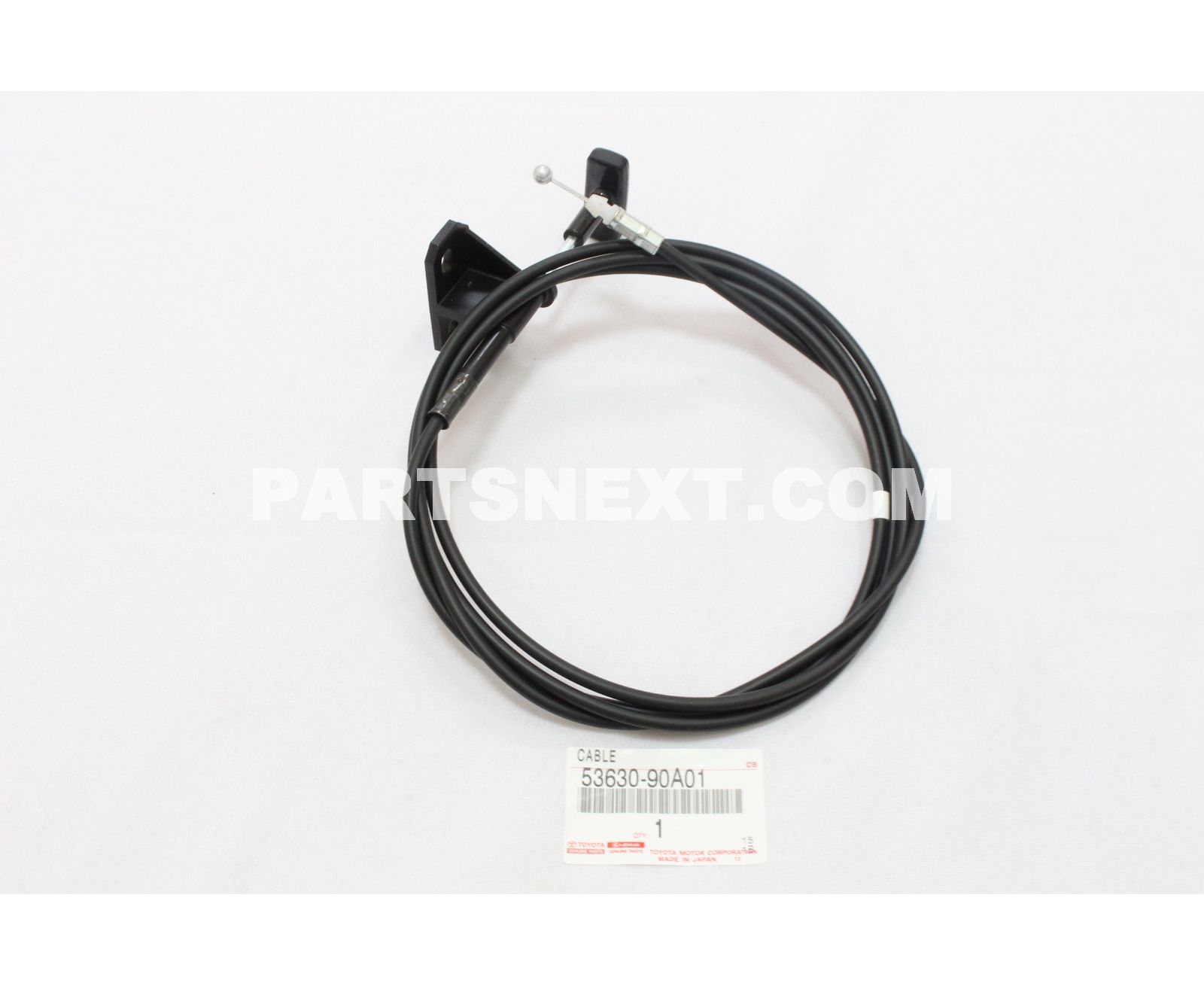 Toyota :: 53630-90A01 CABLE ASSY, HOOD LOCK CONTROL