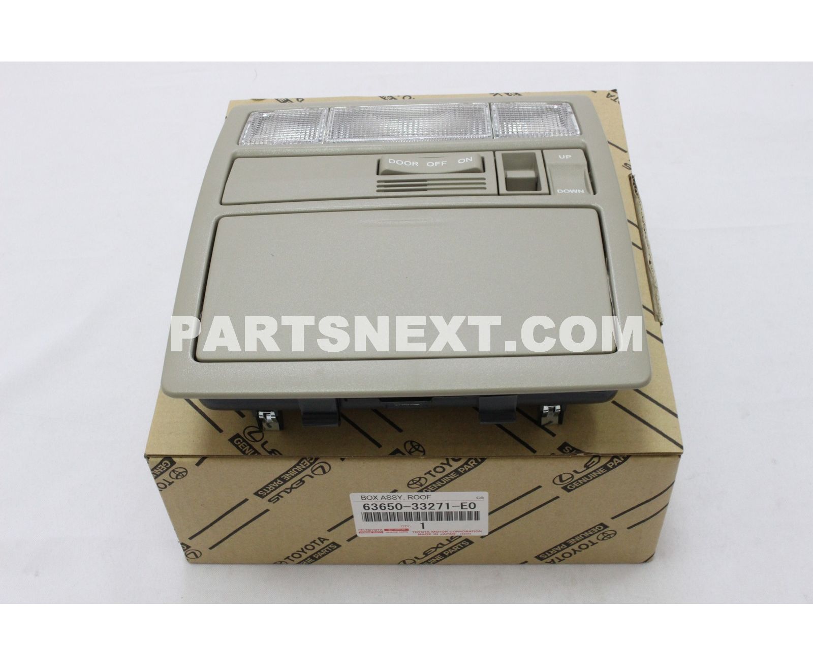 Toyota :: 63650-33271-E0 BOX ASSY, ROOF CONSOLE