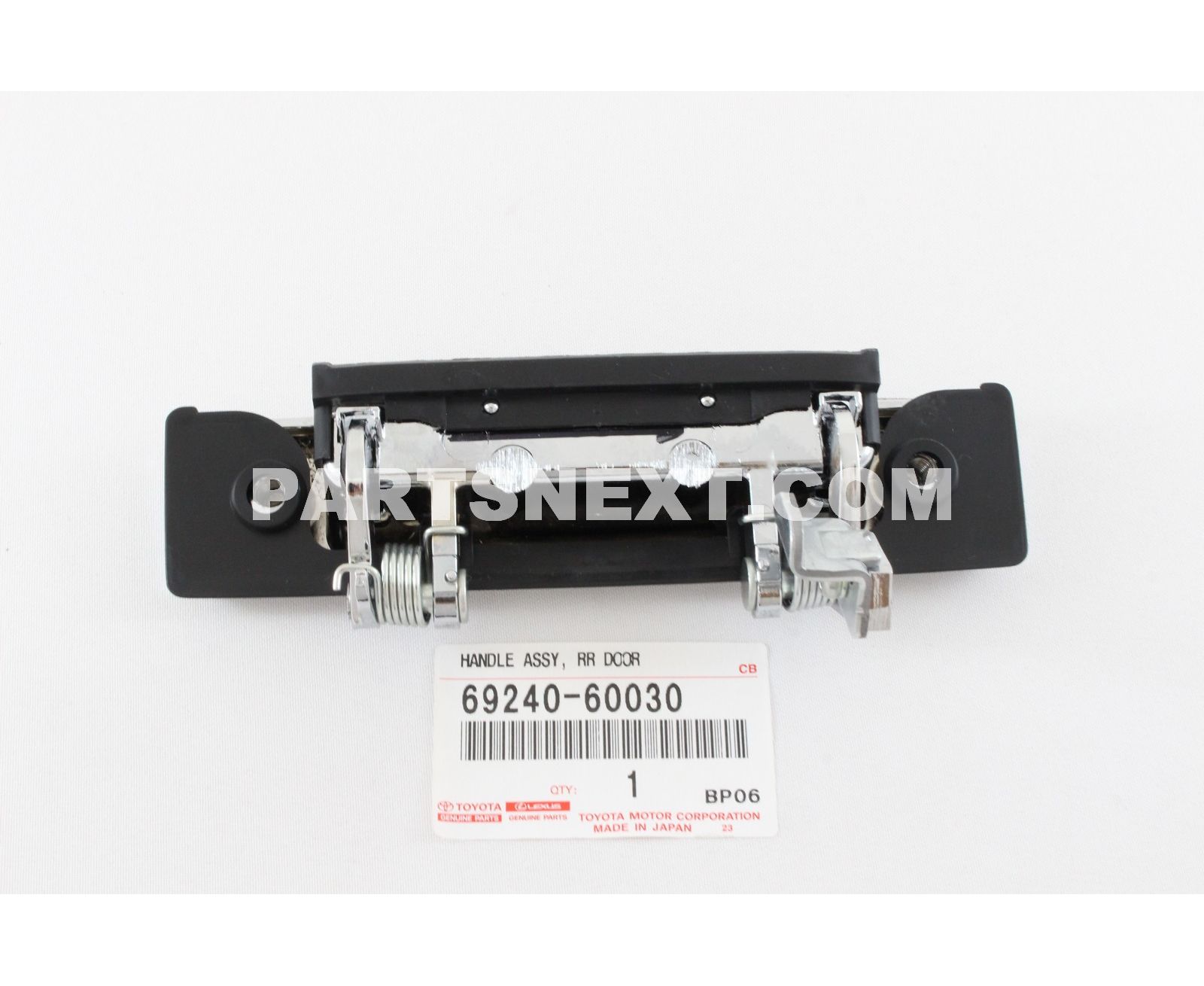 Toyota :: 69240-60030 HANDLE ASSY, REAR DOOR OUTSIDE, LH