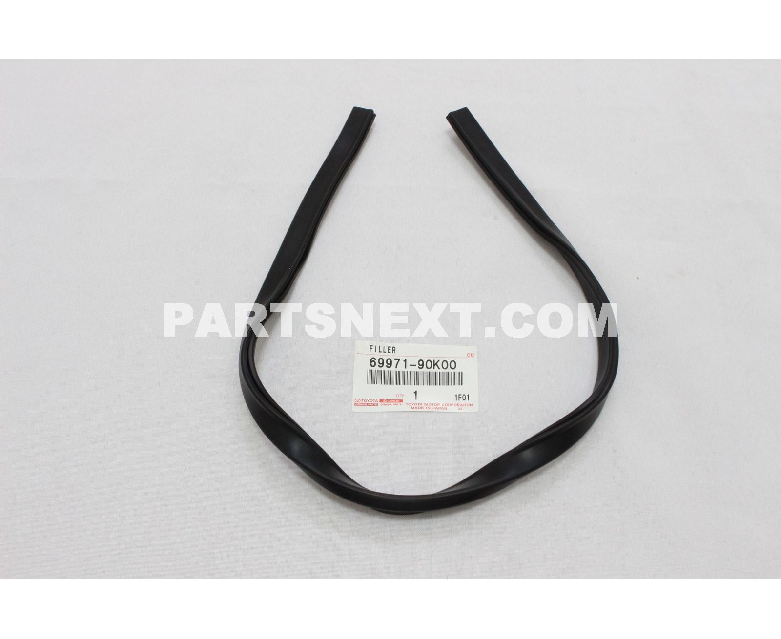 Toyota :: 69971-90K00 FILLER, FRONT DOOR GLASS CHANNEL