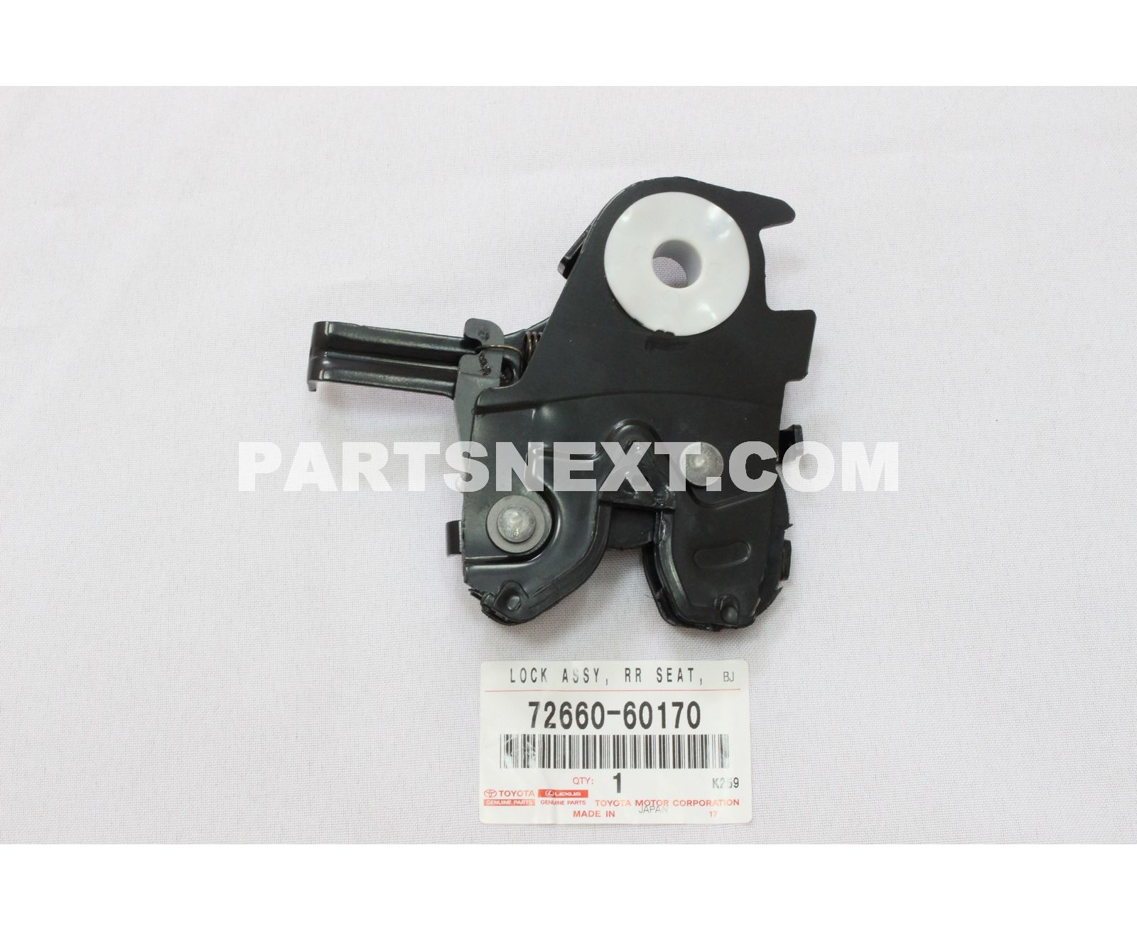 Toyota :: 72660-60170 LOCK ASSY, REAR SEAT, LH