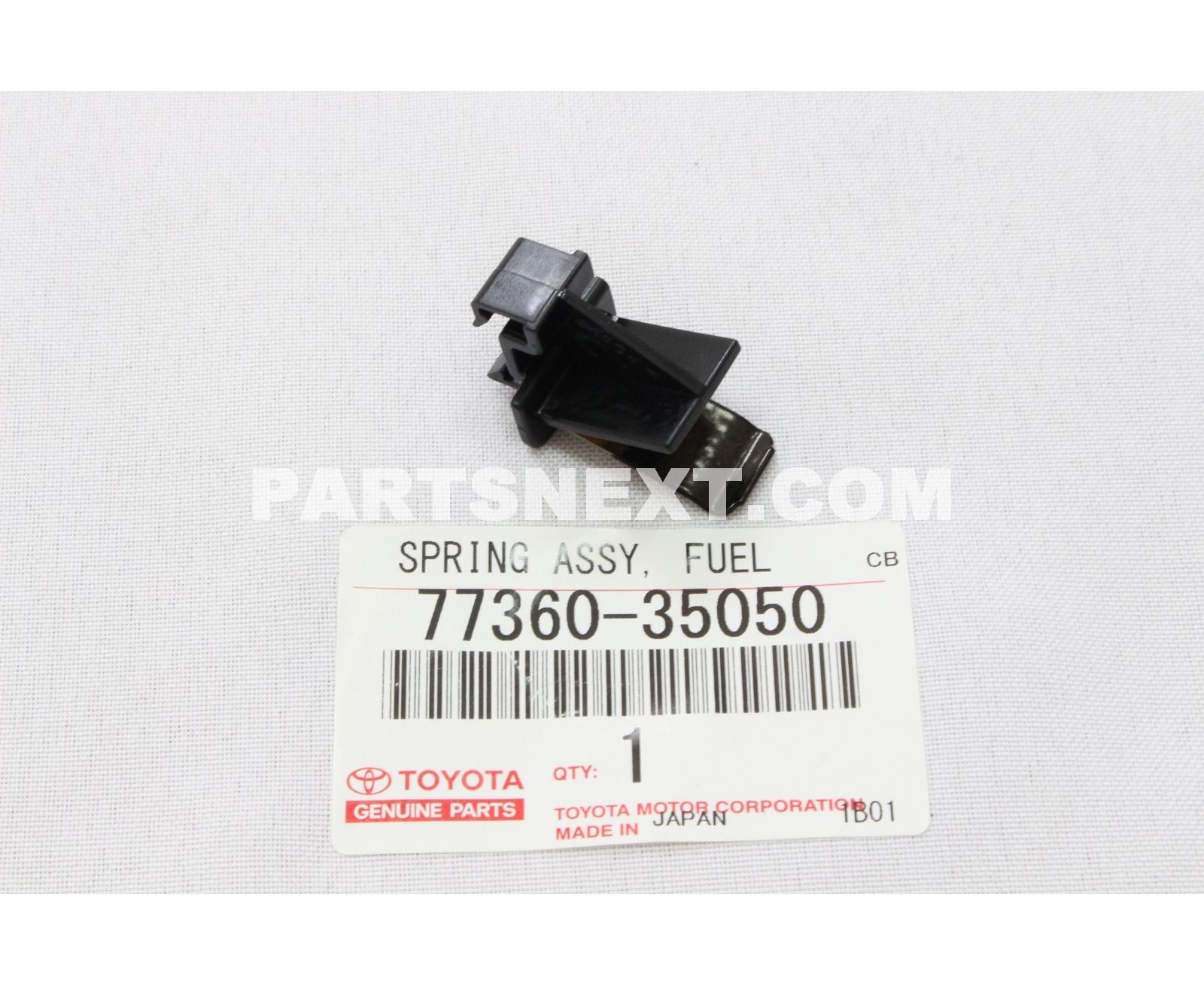 Toyota :: 77360-35050 SPRING, FUEL FILLER OPENING LID HINGE