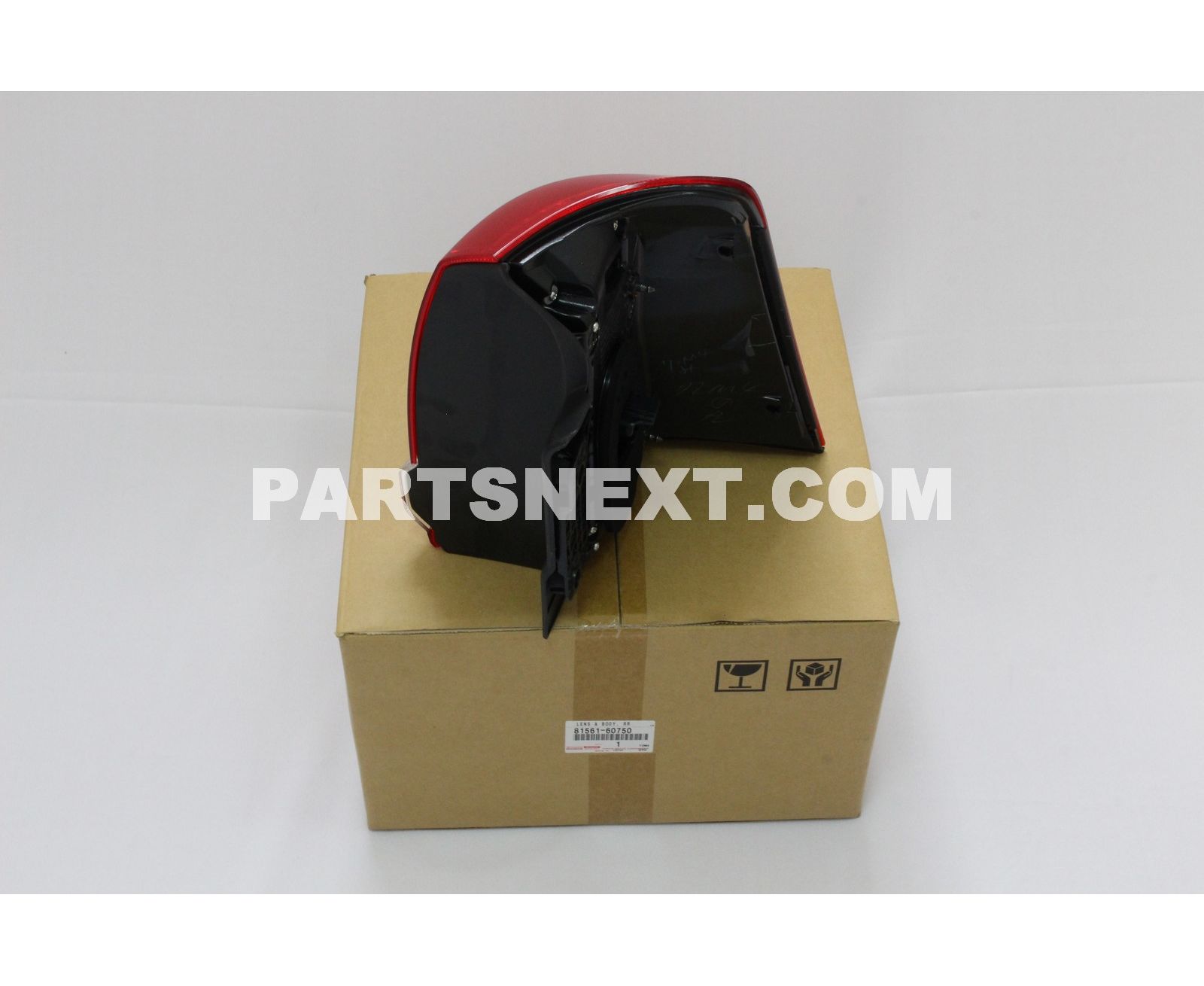 Toyota :: 81561-60750 LENS & BODY, REAR COMBINATION LAMP, LH