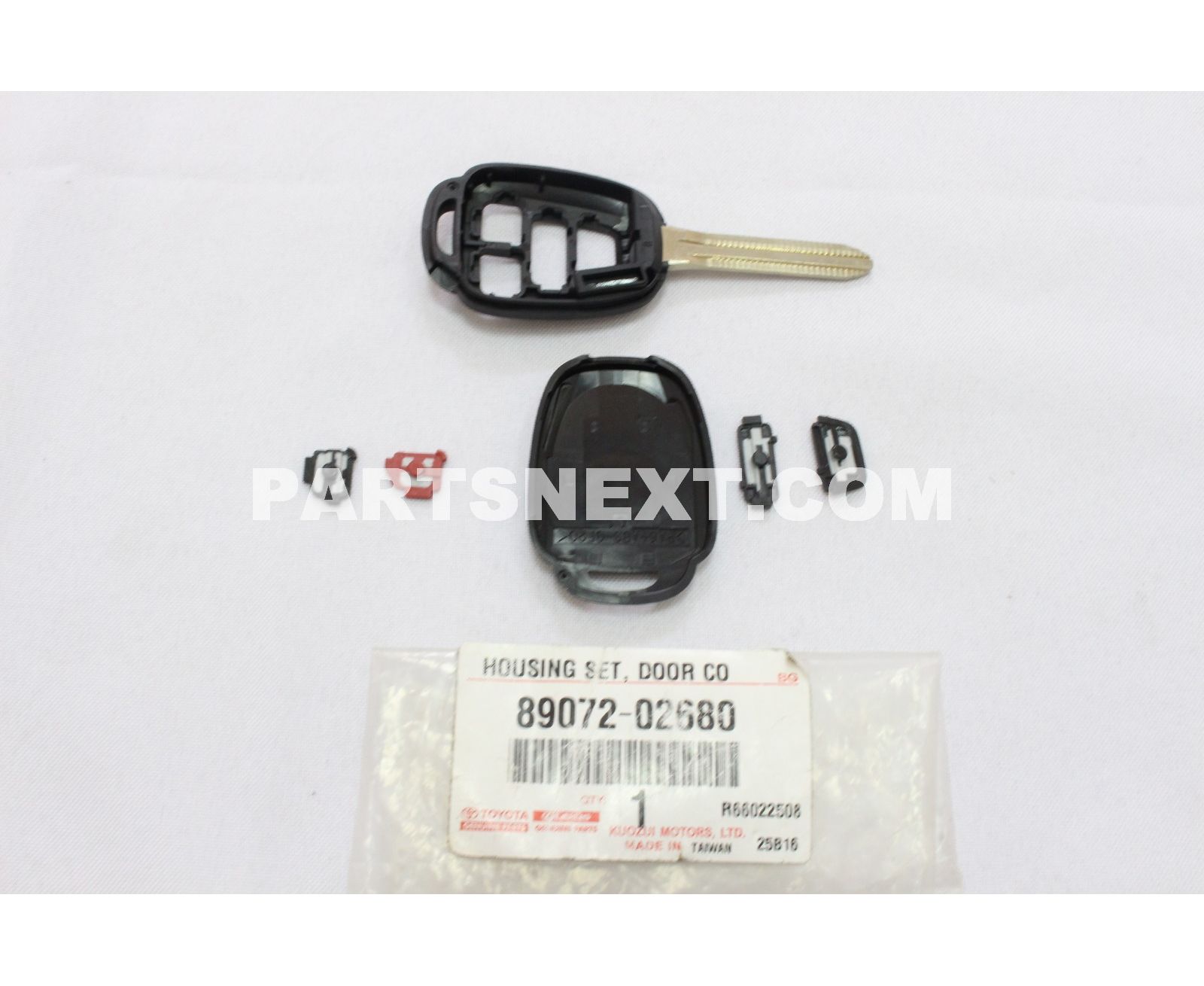 Toyota :: 89072-02680 HOUSING SET, DOOR CONTROL TRANSMITTER