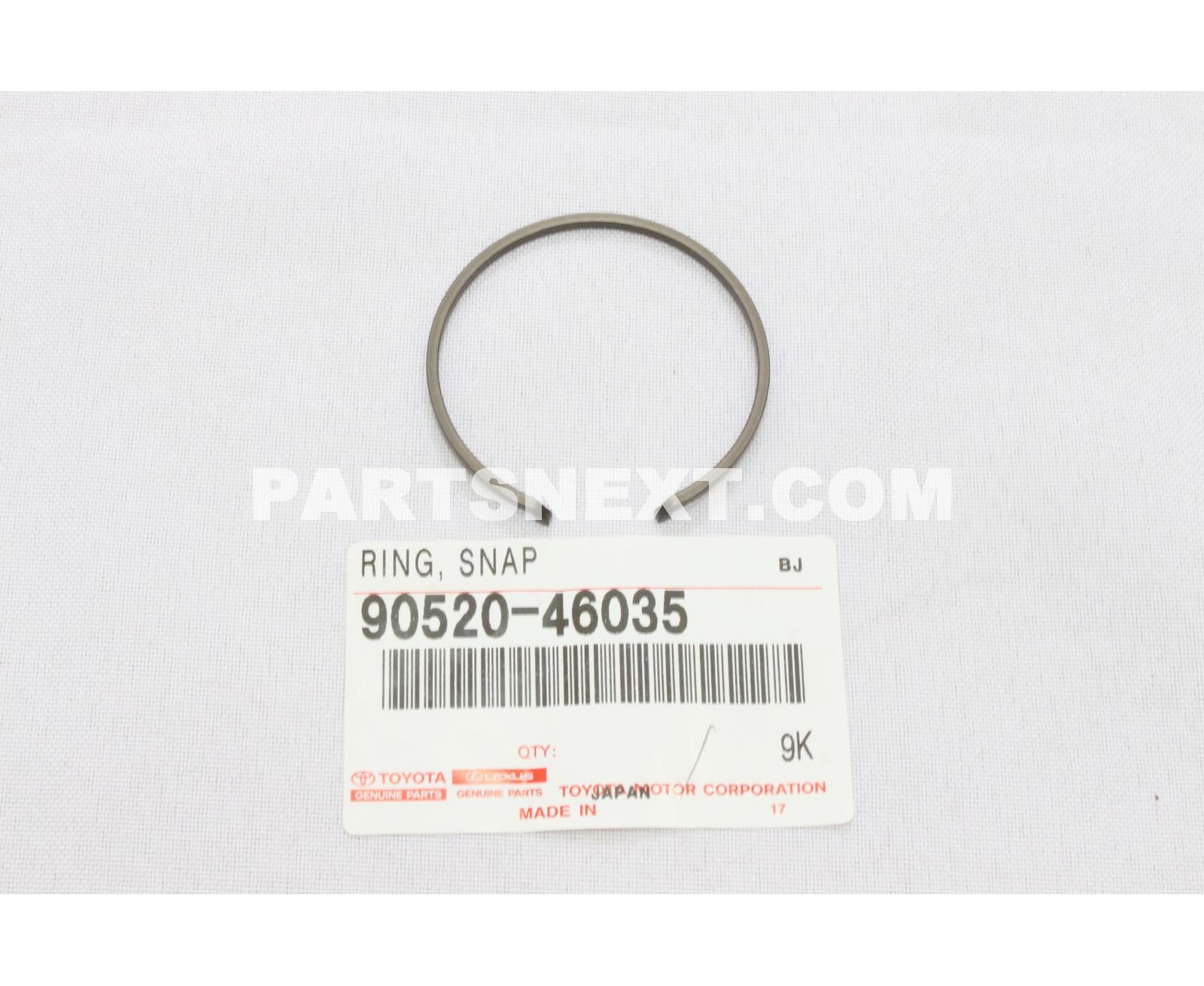 Toyota :: 90520-46035 RING, SNAP (FOR SYNCHRONIZER PULL RING)