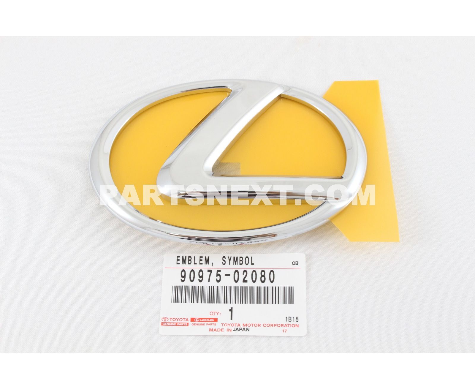 Toyota :: 90975-02080 EMBLEM, RADIATOR GRILLE (OR FRONT PANEL)