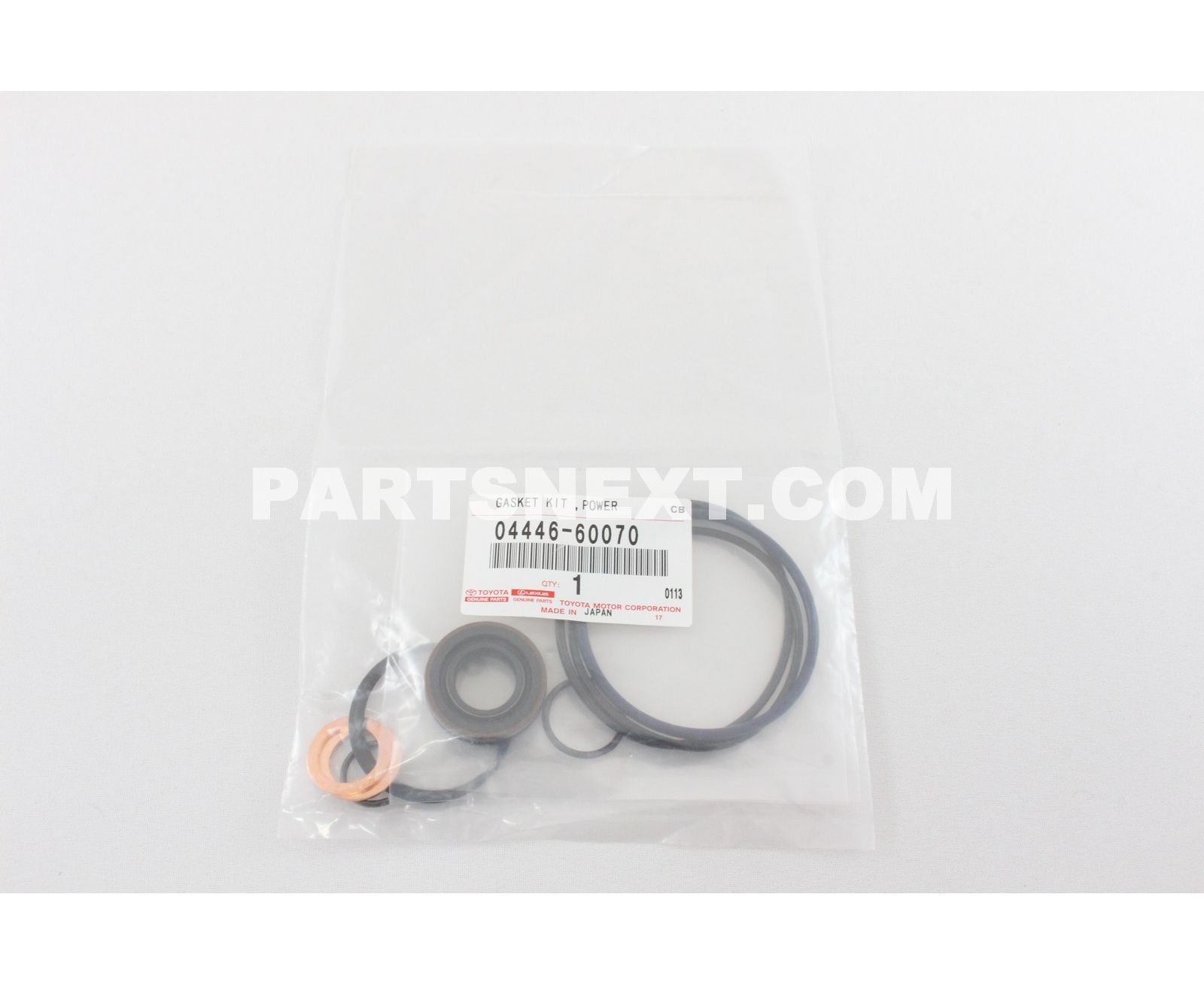 Toyota :: 04446-60070 GASKET KIT, POWER STEERING PUMP