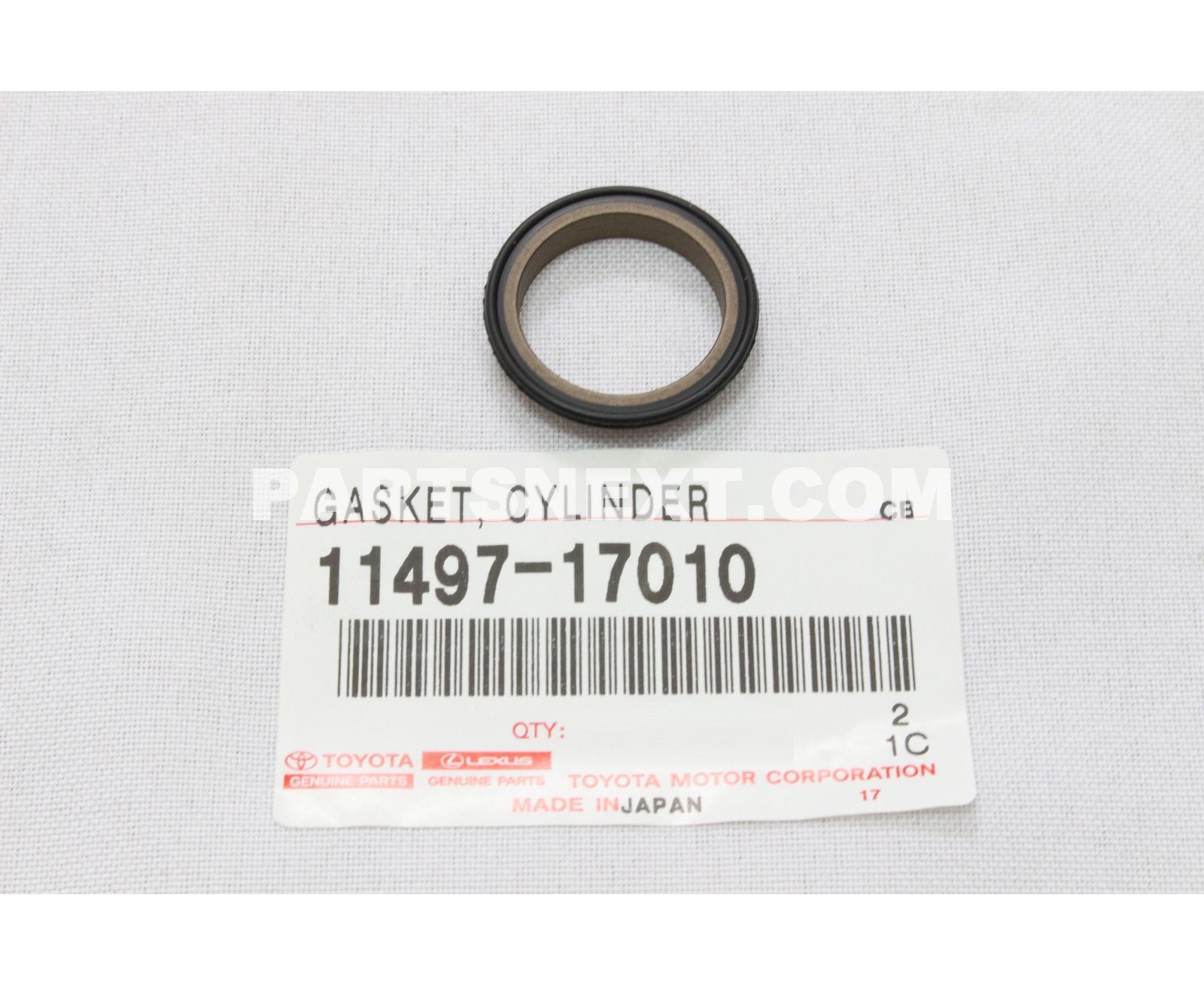 Toyota :: 11497-17010 GASKET, CYLINDER BLOCK OIL HOLE