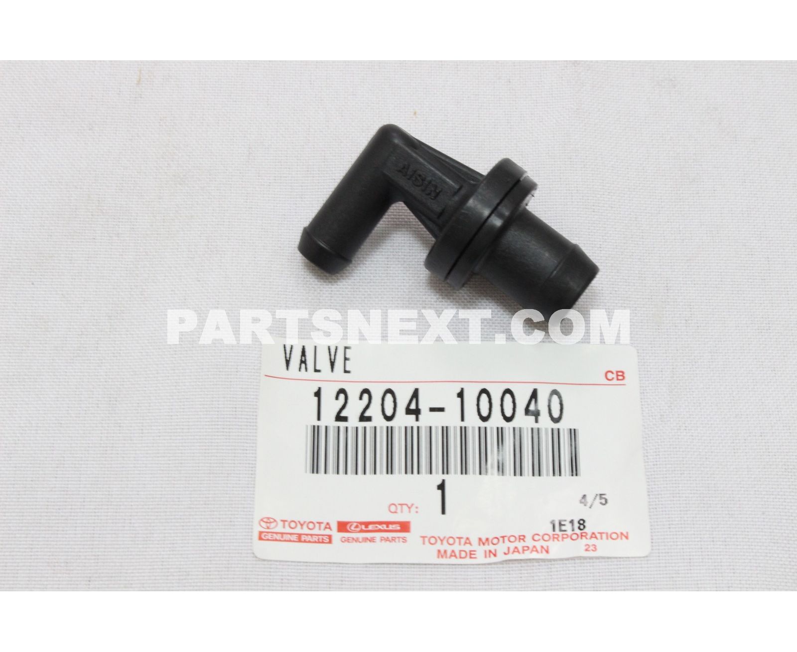Toyota :: 12204-10040 VALVE SUB-ASSY, VENTILATION