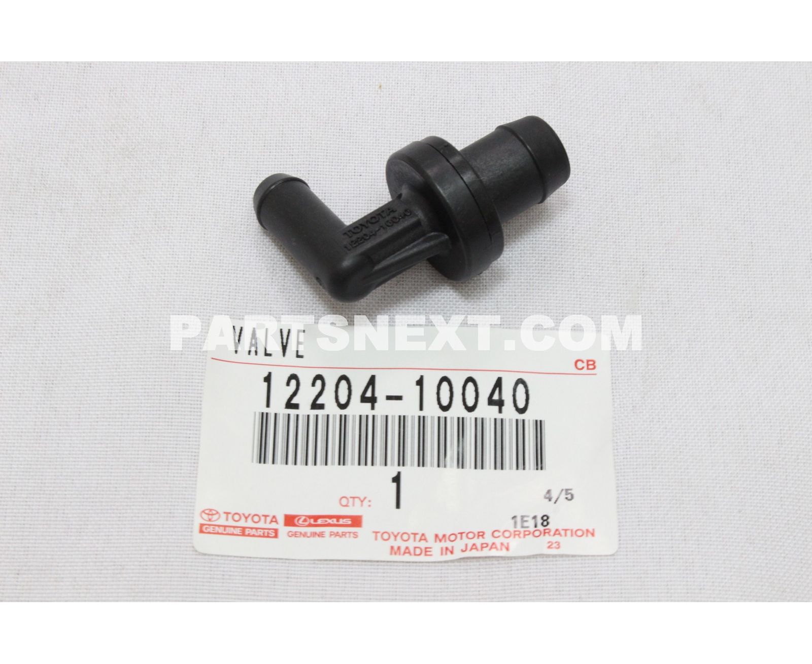 Toyota :: 12204-10040 VALVE SUB-ASSY, VENTILATION