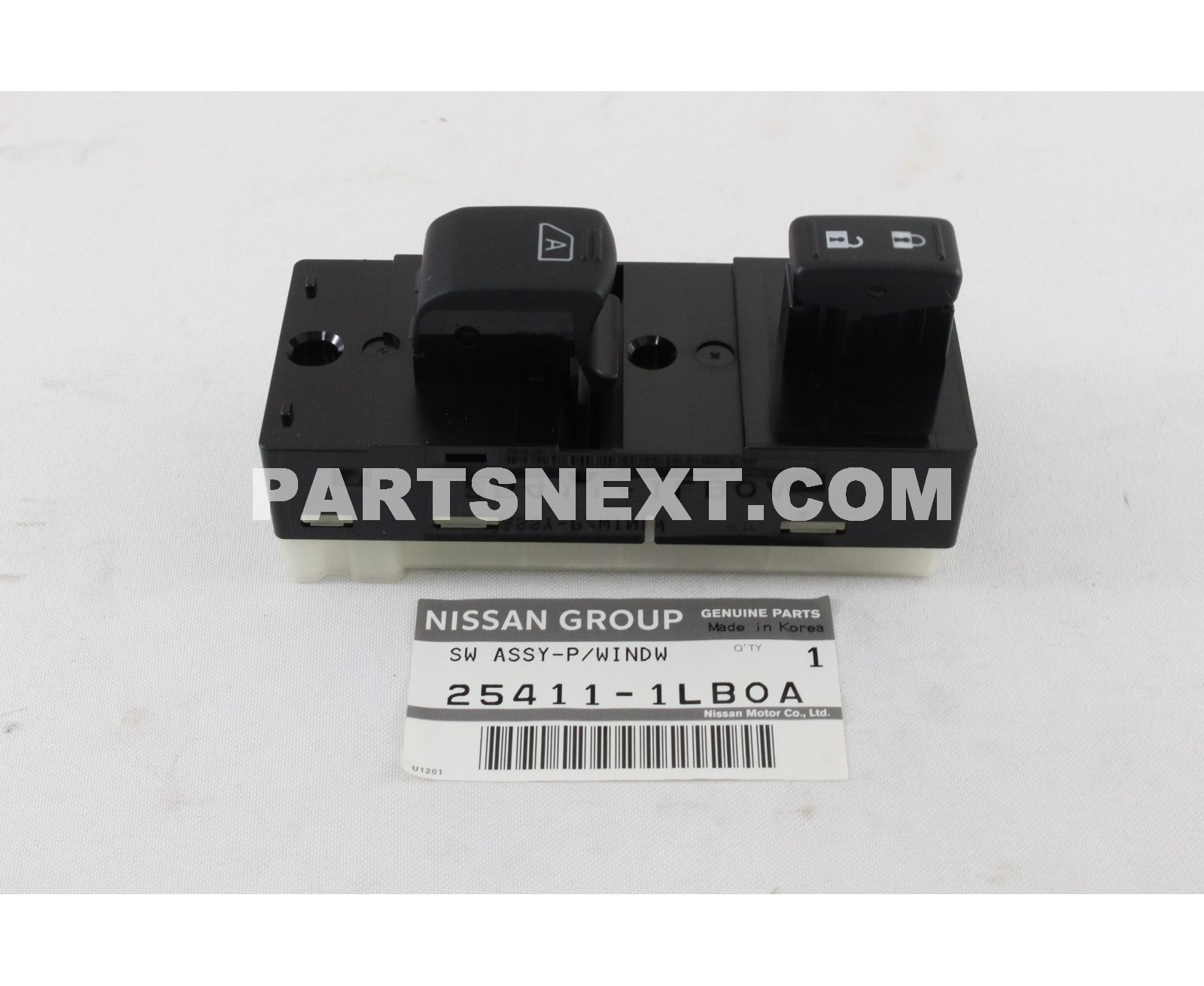 Nissan :: 25411-1LB0A SWITCH ASSY-POWER WINDOW,ASSIST