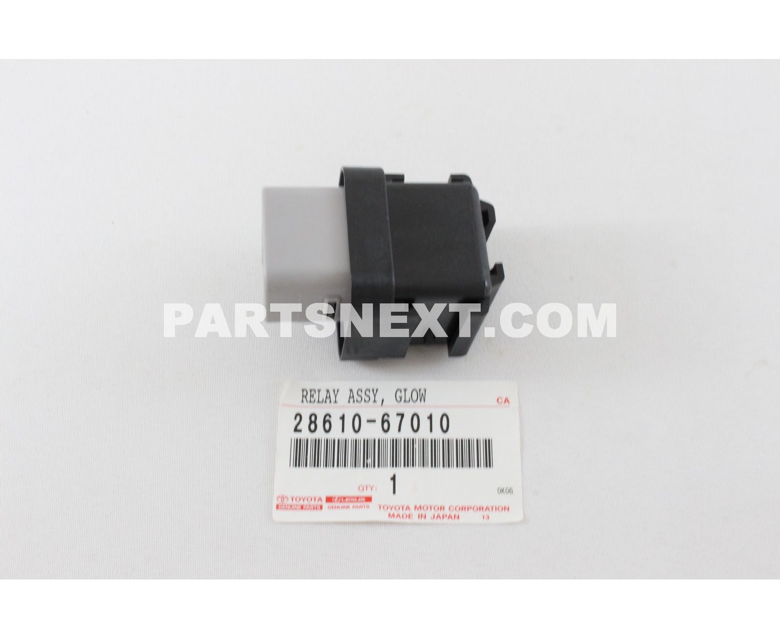 Toyota :: 28610-67010 RELAY ASSY, GLOW PLUG