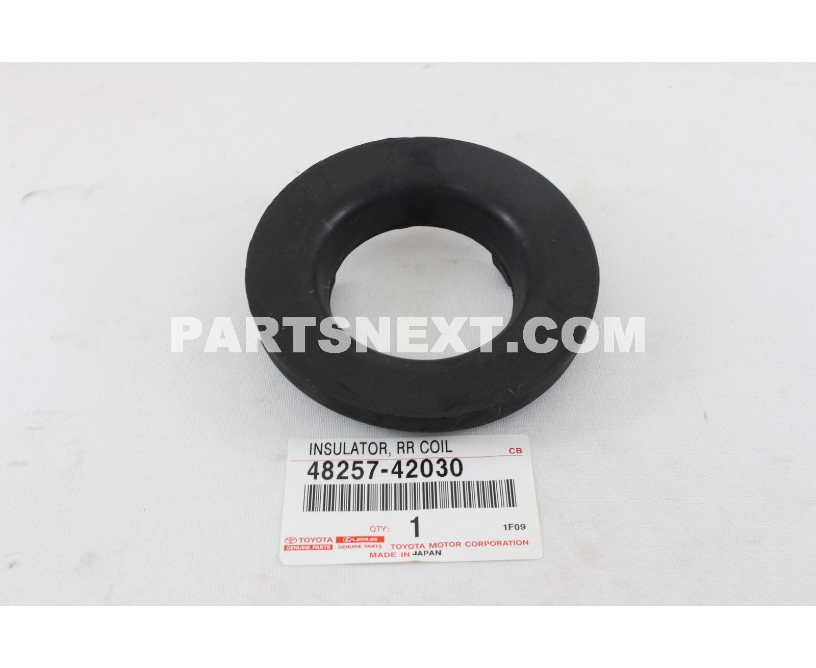 Toyota :: 48257-42030 INSULATOR, REAR COIL SPRING, UPPER, RH/LH