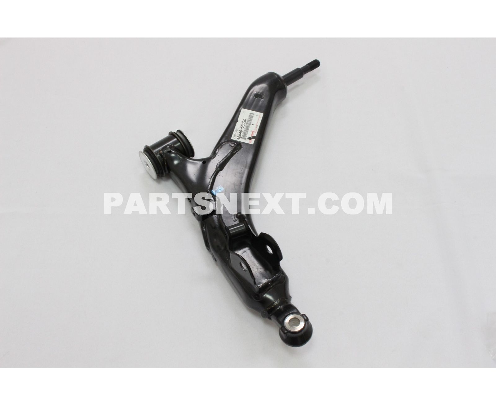 Toyota :: 48640-53020 ARM ASSY, FRONT SUSPENSION LOWER, LH