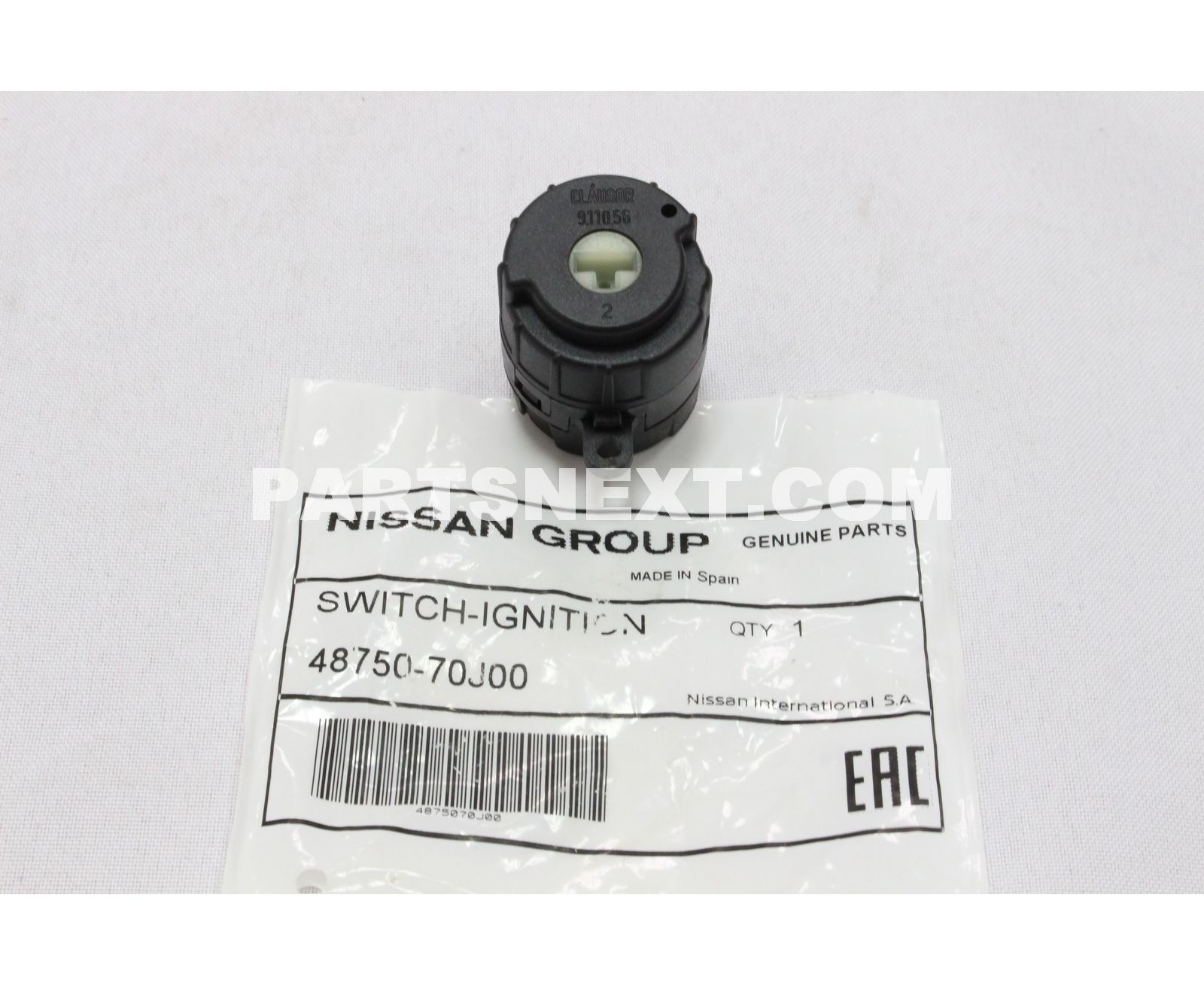 Nissan :: 48750-70J00 SWITCH ASSY-IGNITION