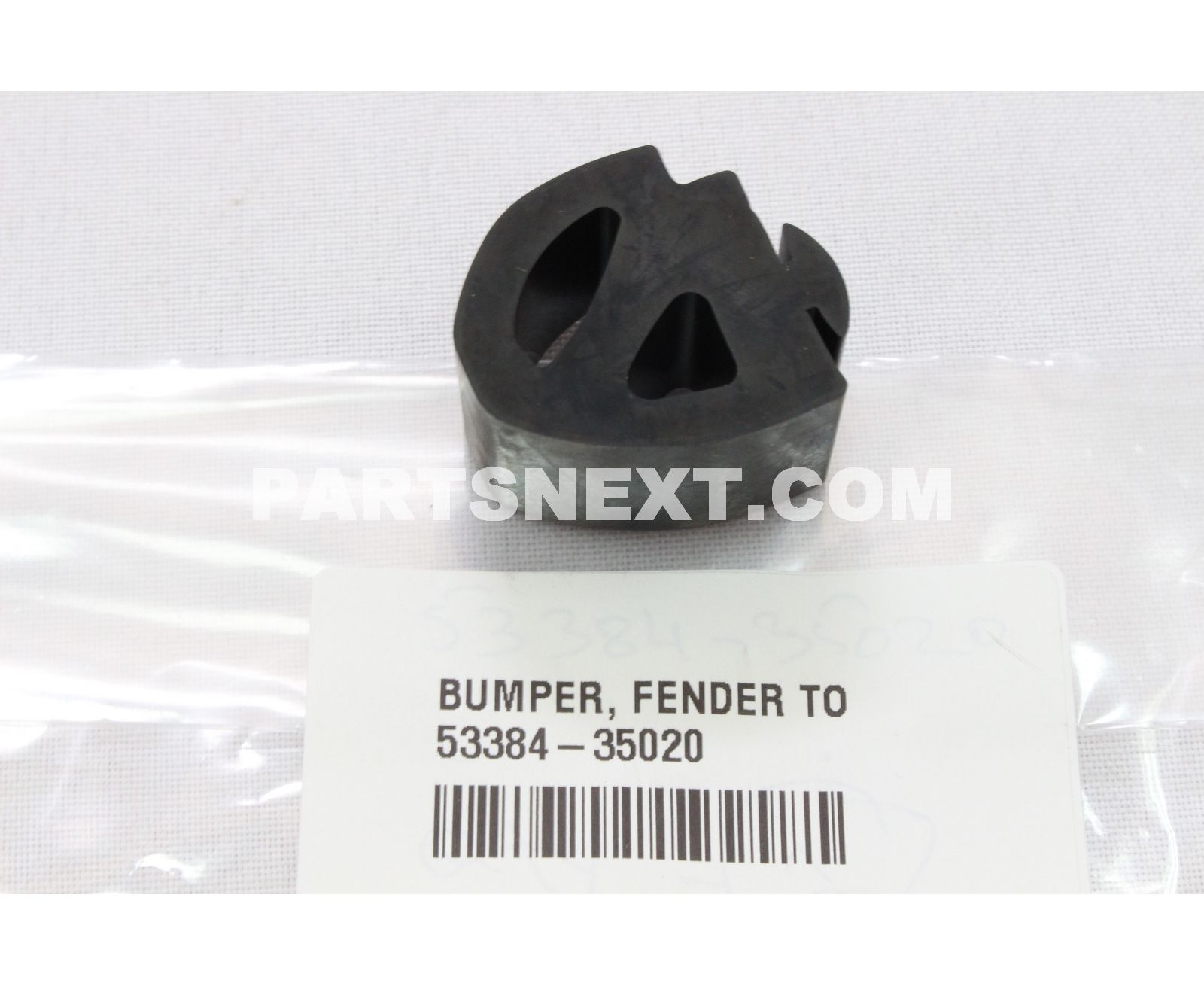 Toyota :: 53384-35020 BUMPER, FENDER TO HOOD