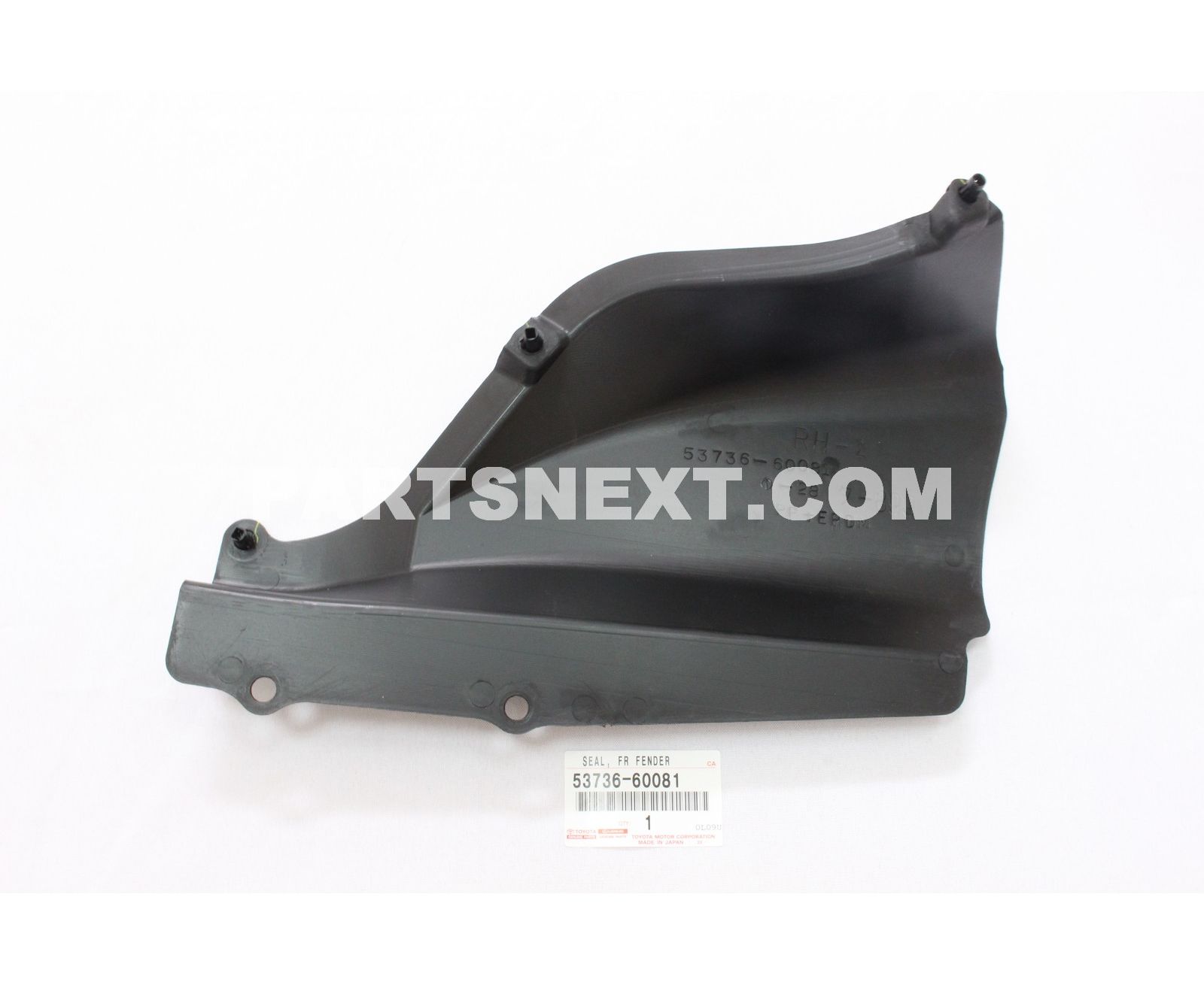 Toyota :: 53736-60081 SEAL, FRONT FENDER APRON TO FRAME, NO.1 RH