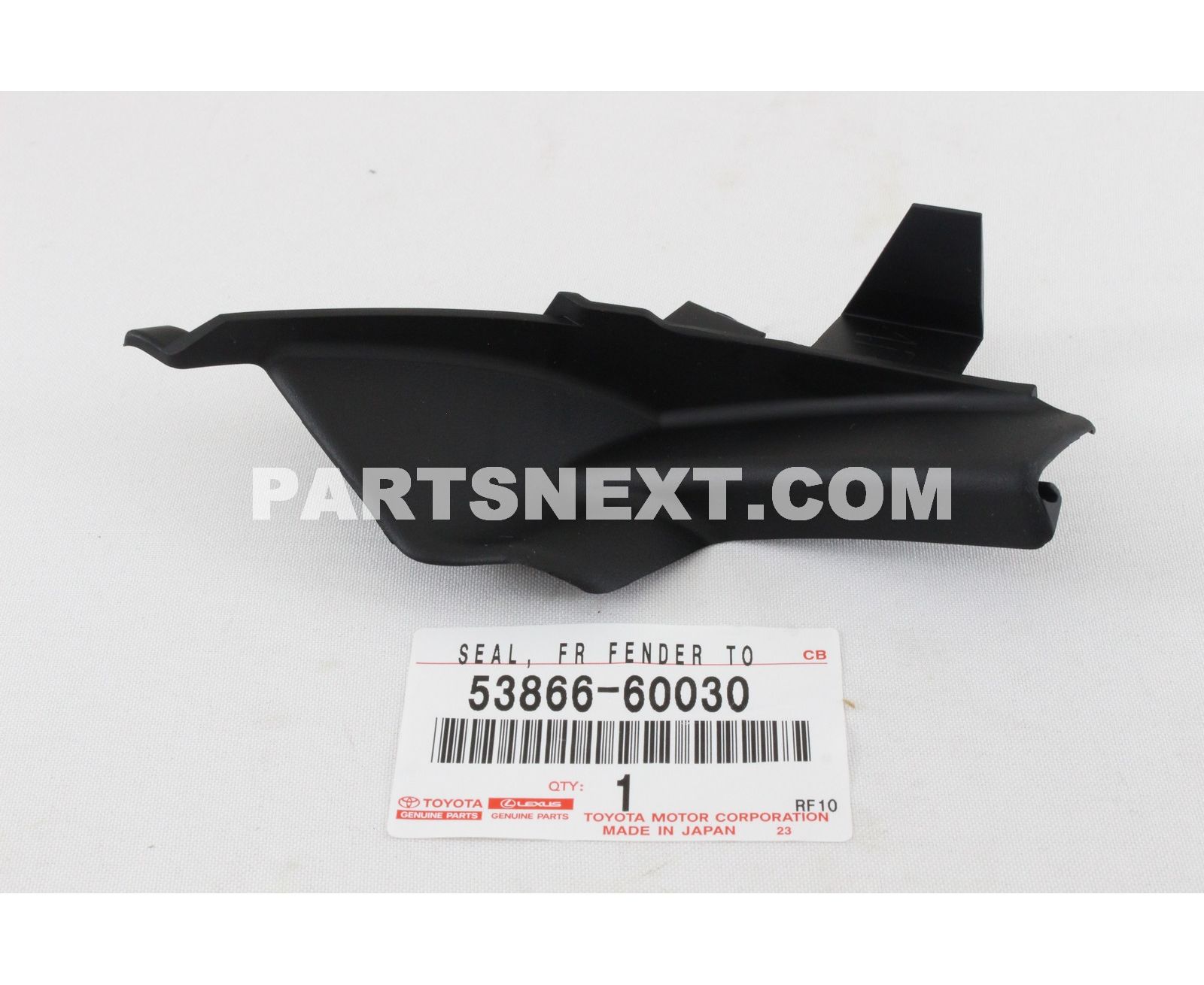 Toyota :: 53866-60030 SEAL, FRONT FENDER TO COWL SIDE, RH