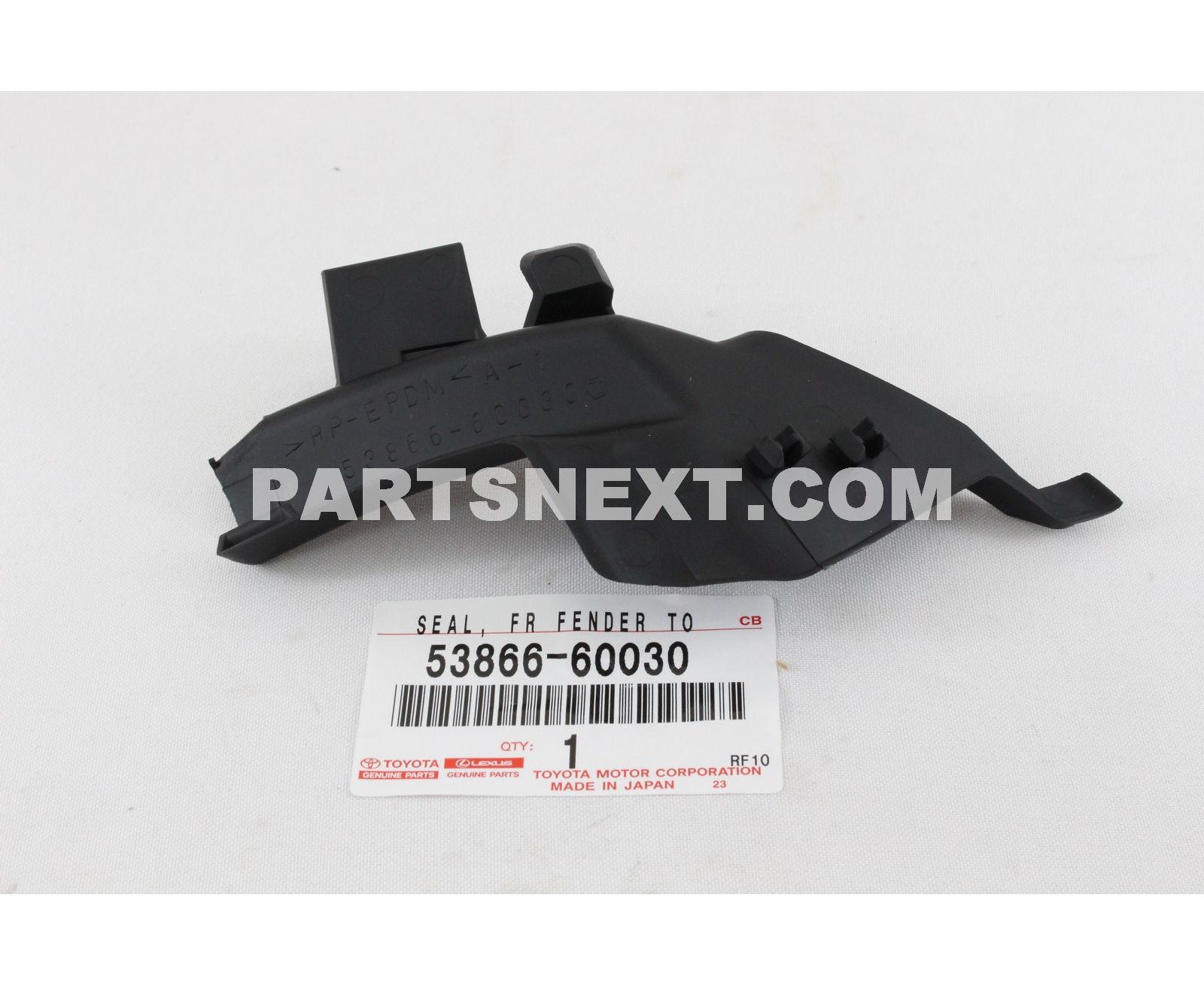Toyota :: 53866-60030 SEAL, FRONT FENDER TO COWL SIDE, RH