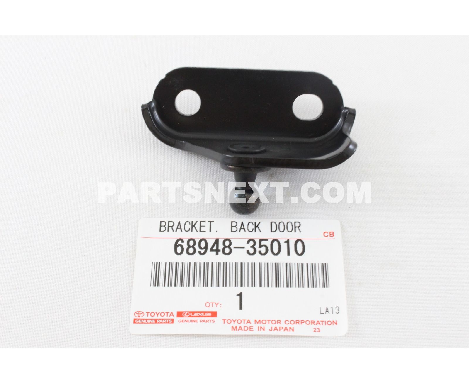 Toyota :: 68948-35010 BRACKET, BACK DOOR DAMPER STAY, LOWER LH
