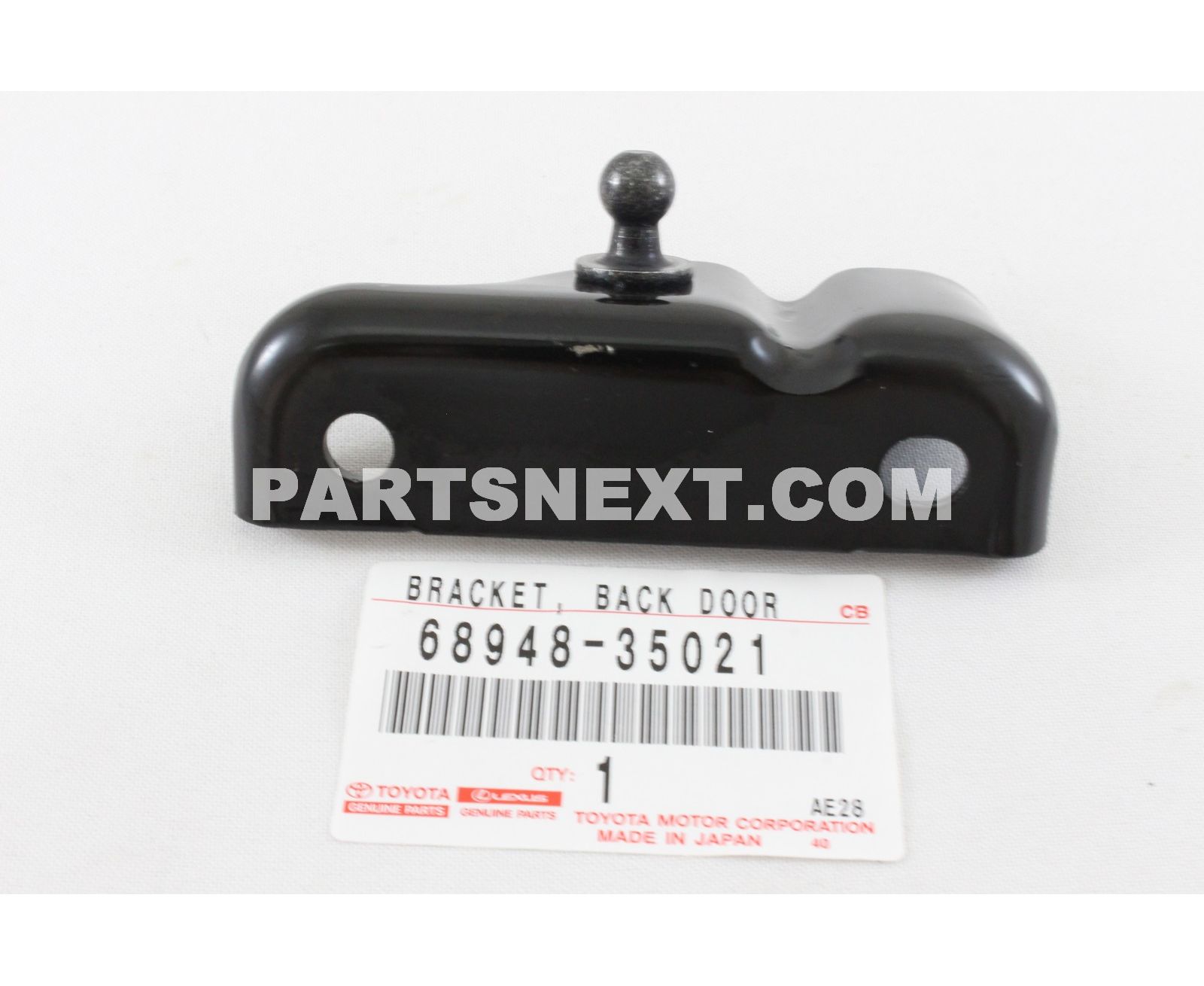 Toyota :: 68948-35021 BRACKET, BACK DOOR DAMPER STAY, LOWER LH