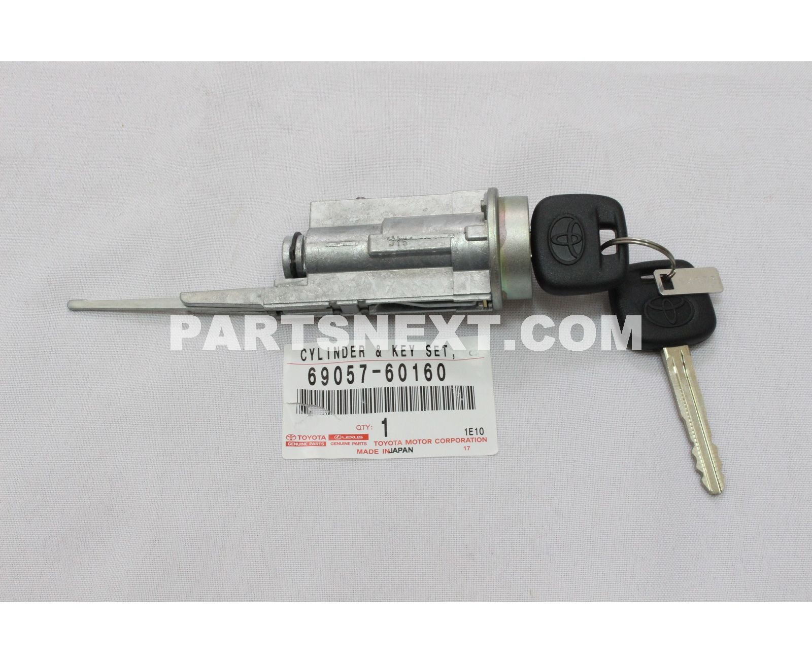 Toyota :: 69057-60160 CYLINDER & KEY SET, IGNITION SWITCH LOCK