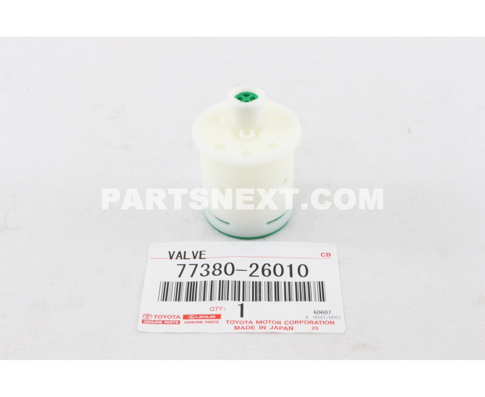 Toyota :: 77380-26010 VALVE ASSY, FUEL CUT OFF