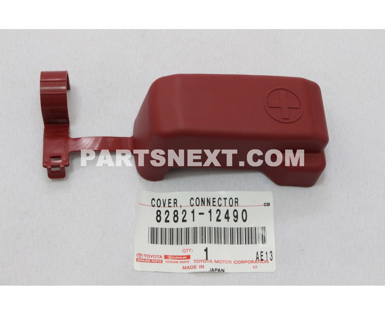 Toyota :: 82821-12490 COVER, CONNECTOR(FOR BATTERY TERMINAL)