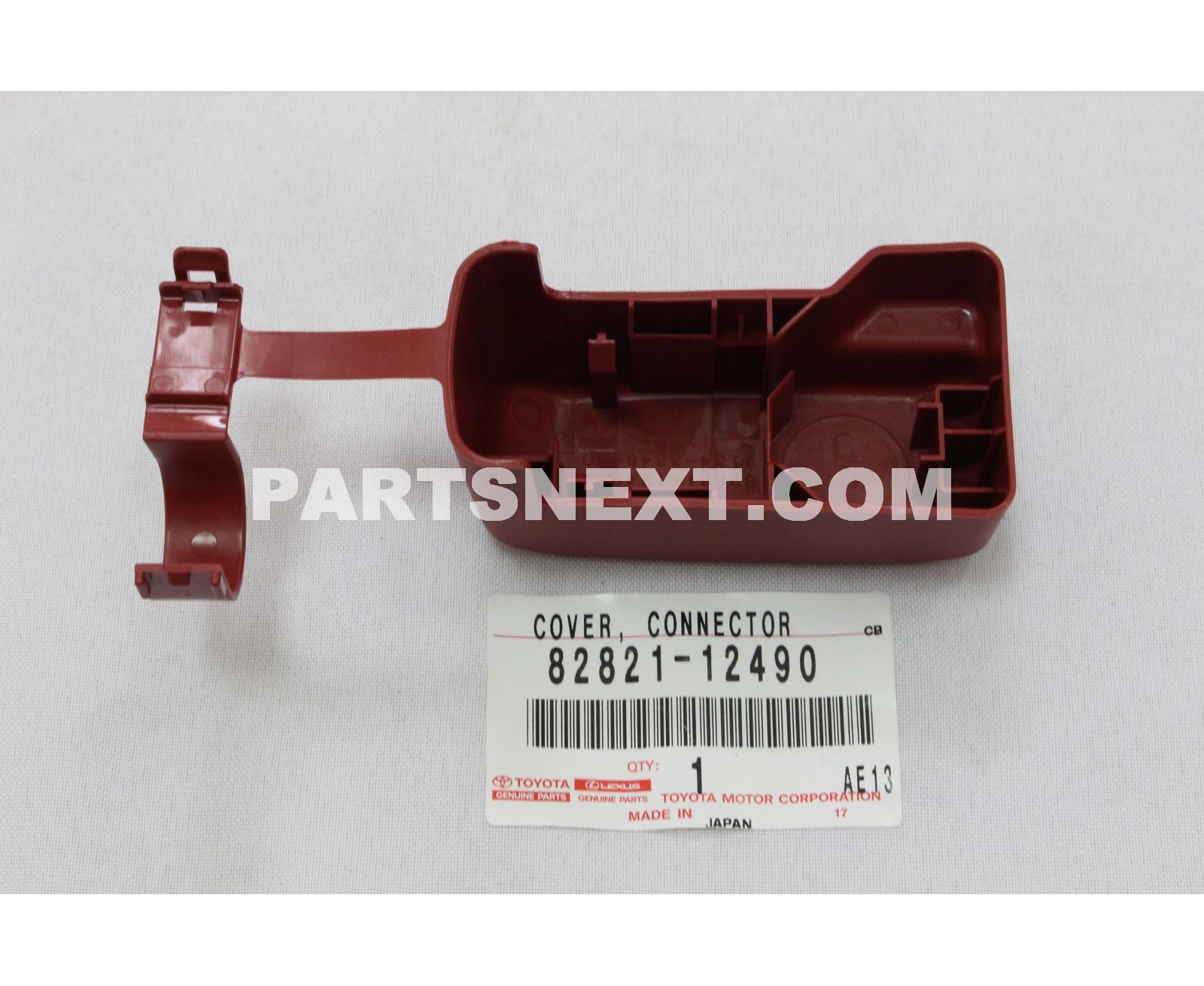 Toyota :: 82821-12490 COVER, CONNECTOR(FOR BATTERY TERMINAL)