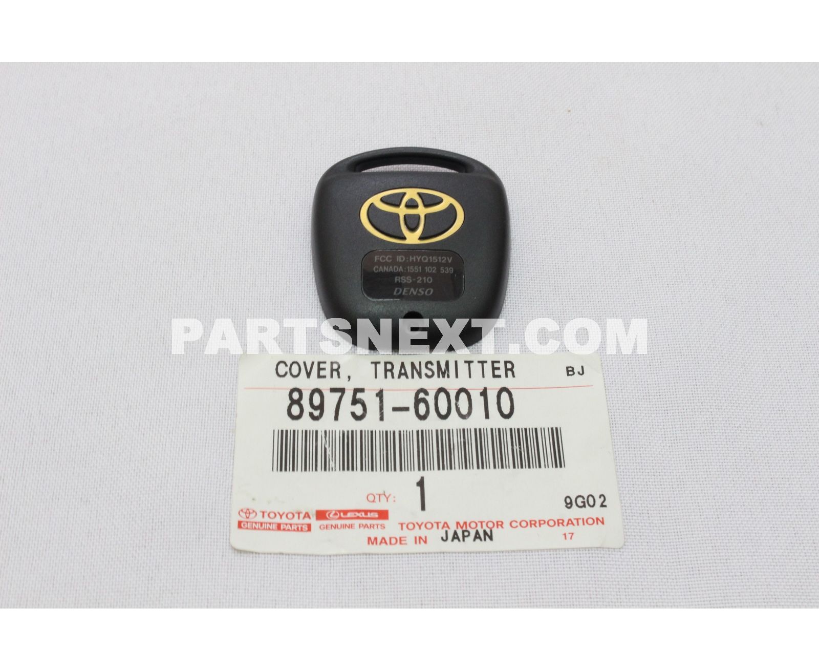 Toyota :: 89751-60010 COVER, TRANSMITTER HOUSING