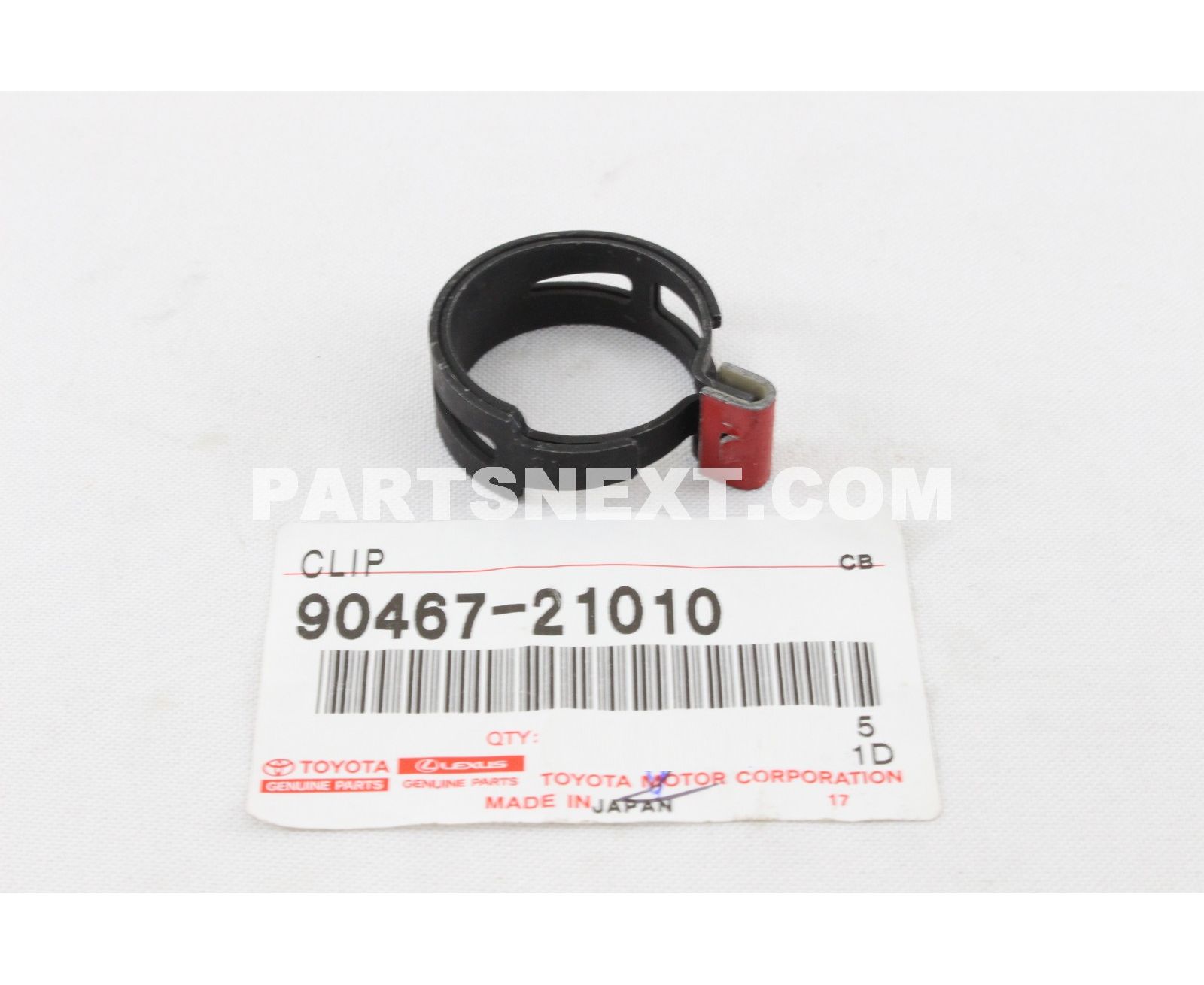 Toyota :: 90467-21010 CLAMP OR CLIP (FOR WATER HOSE)