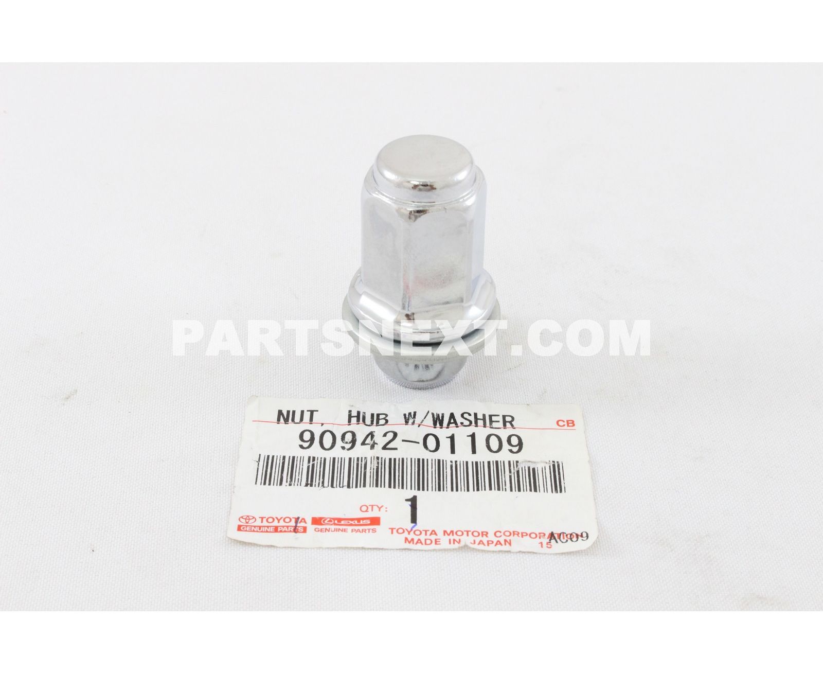 Toyota :: 90942-01109 NUT, HUB (FOR AXLE)