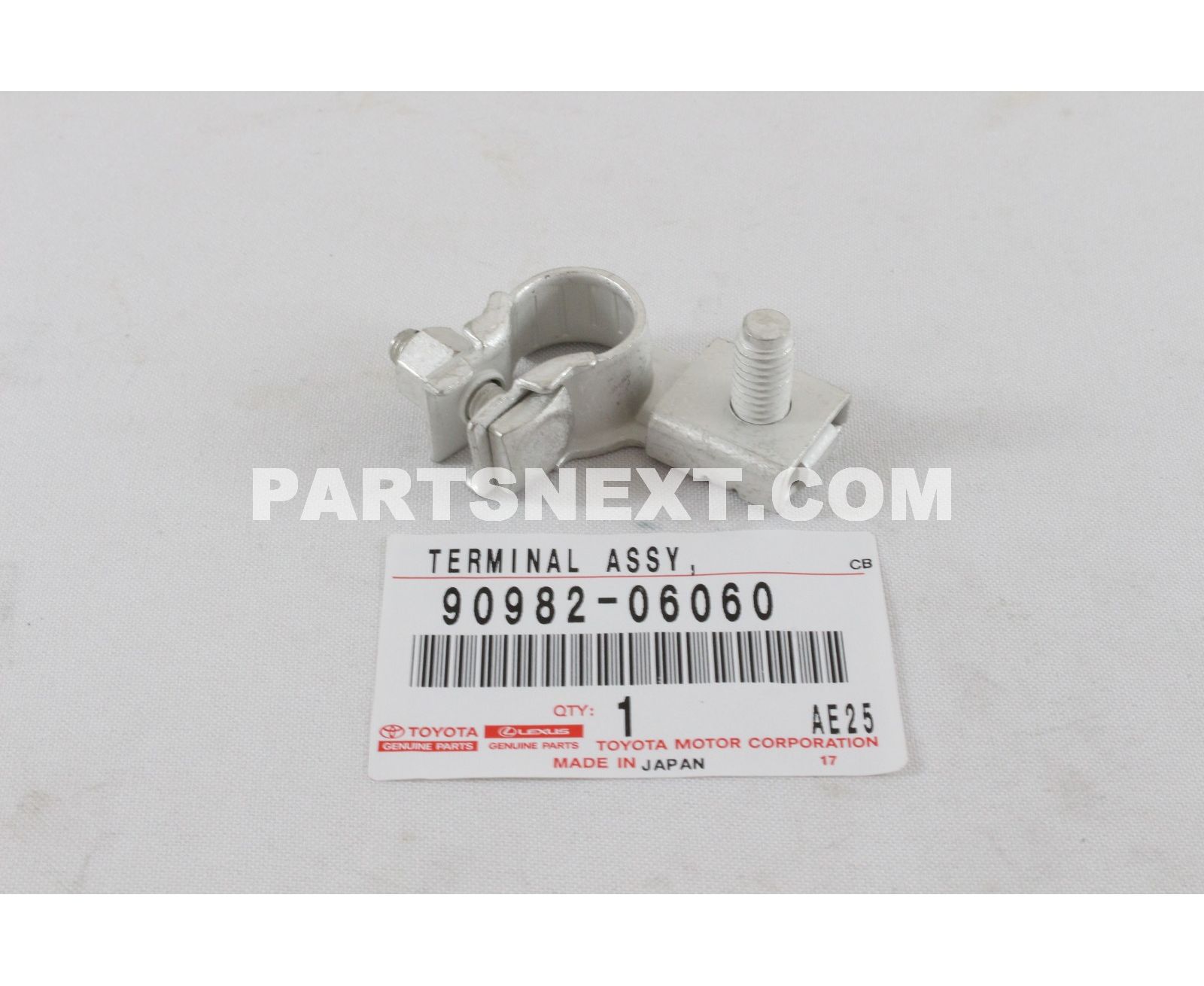 Toyota :: 90982-06060 TERMINAL, BATTERY NEGATIVE