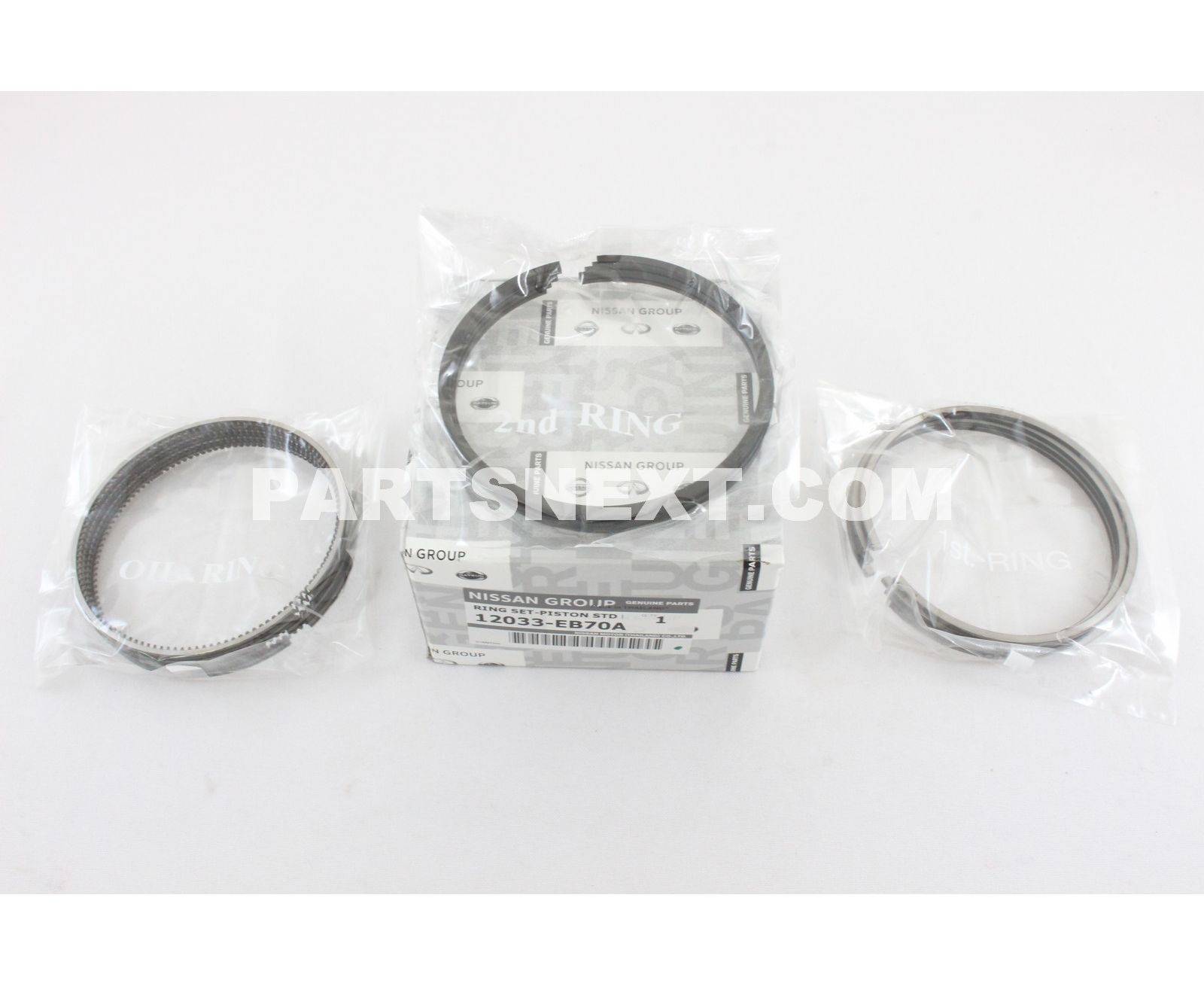 Nissan :: 12033-EB70A RING SET-PISTON