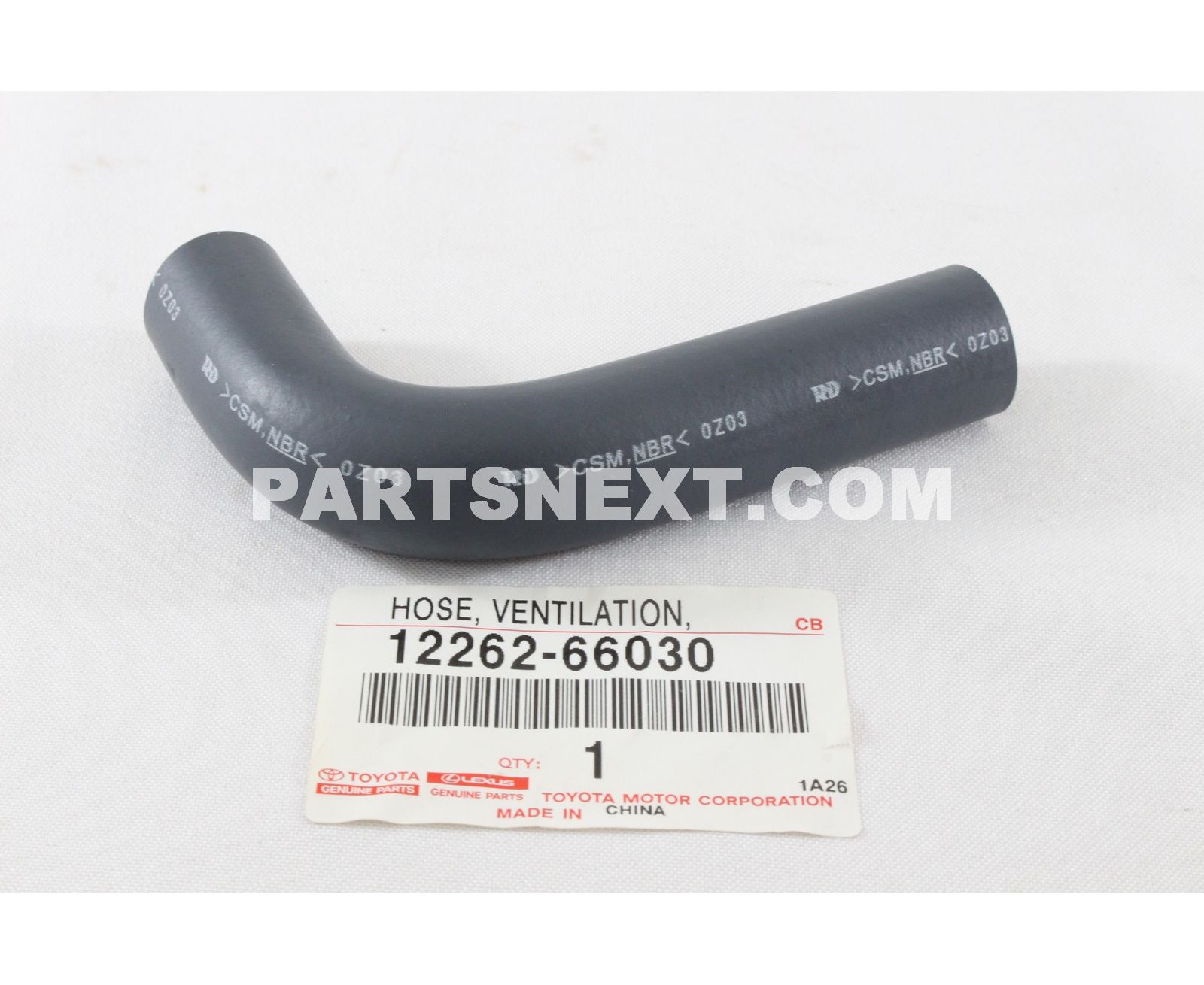 Toyota :: 12262-66030 HOSE, VENTILATION, NO.2