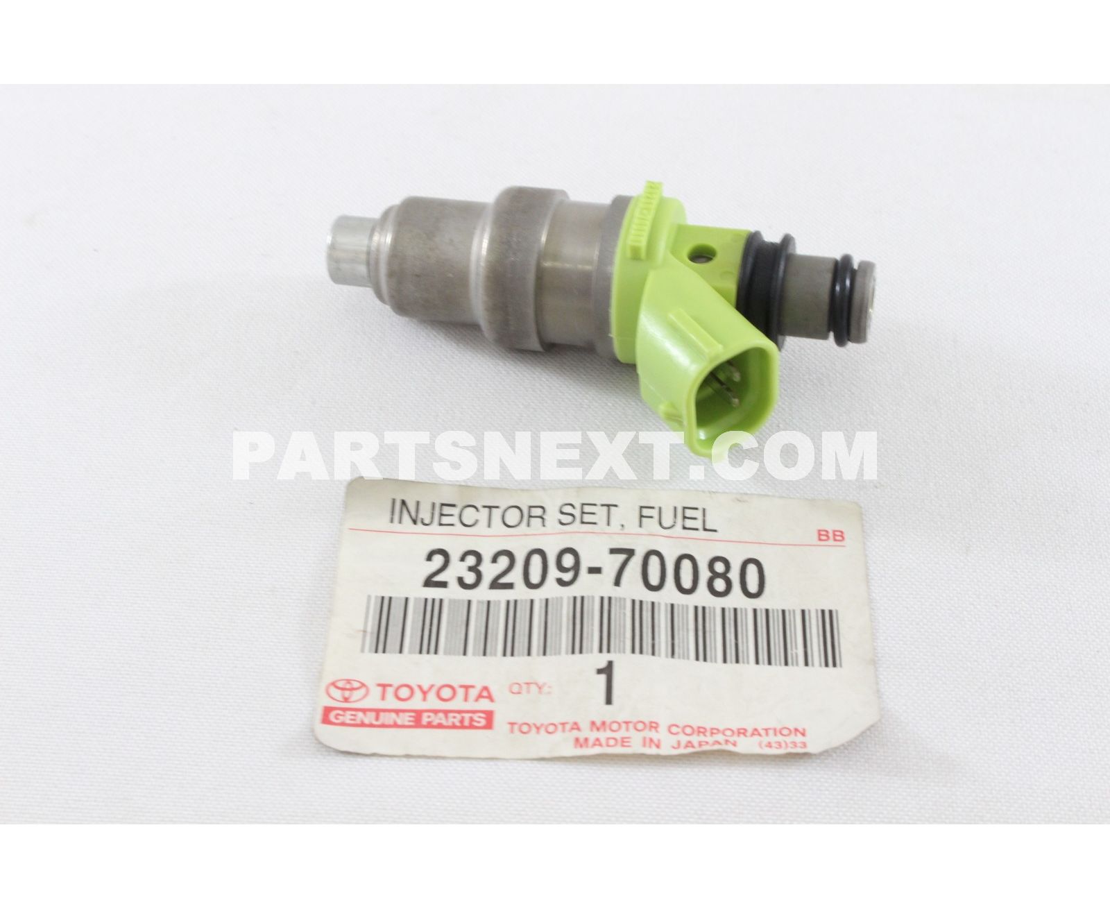 Toyota :: 23209-70080 INJECTOR ASSY, FUEL