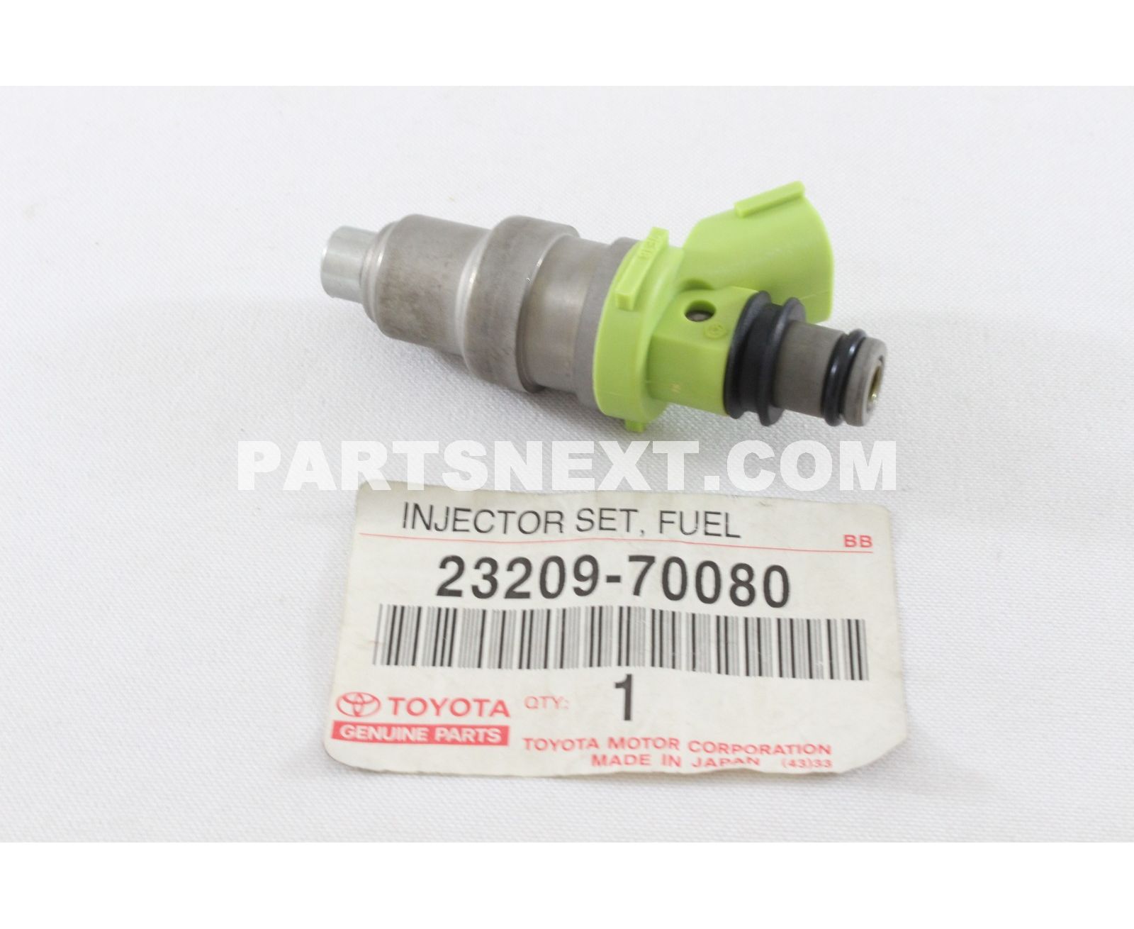Toyota :: 23209-70080 INJECTOR ASSY, FUEL