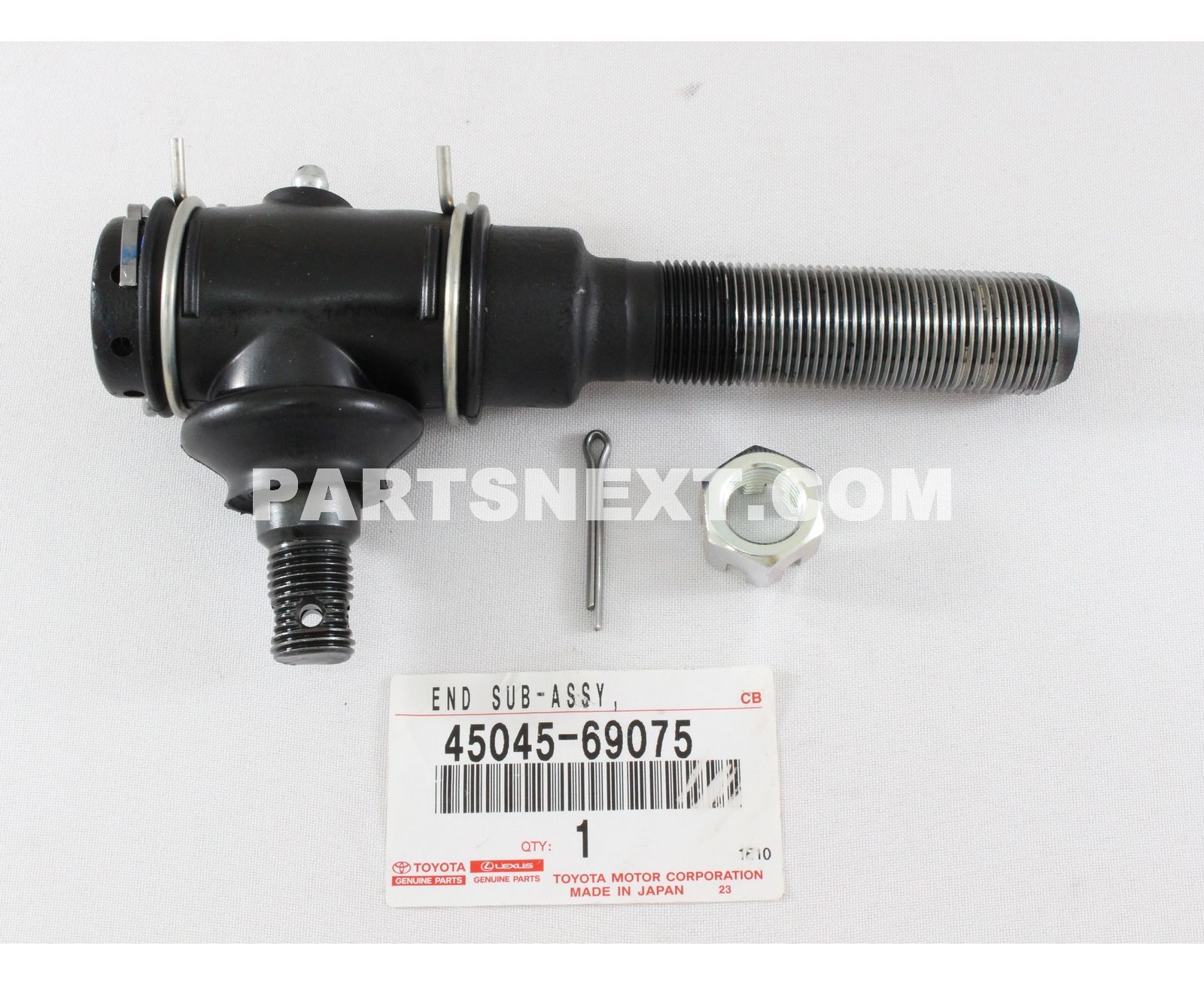 Toyota :: 45045-69075 END SUB-ASSY, STEERING RELAY ROD, LH