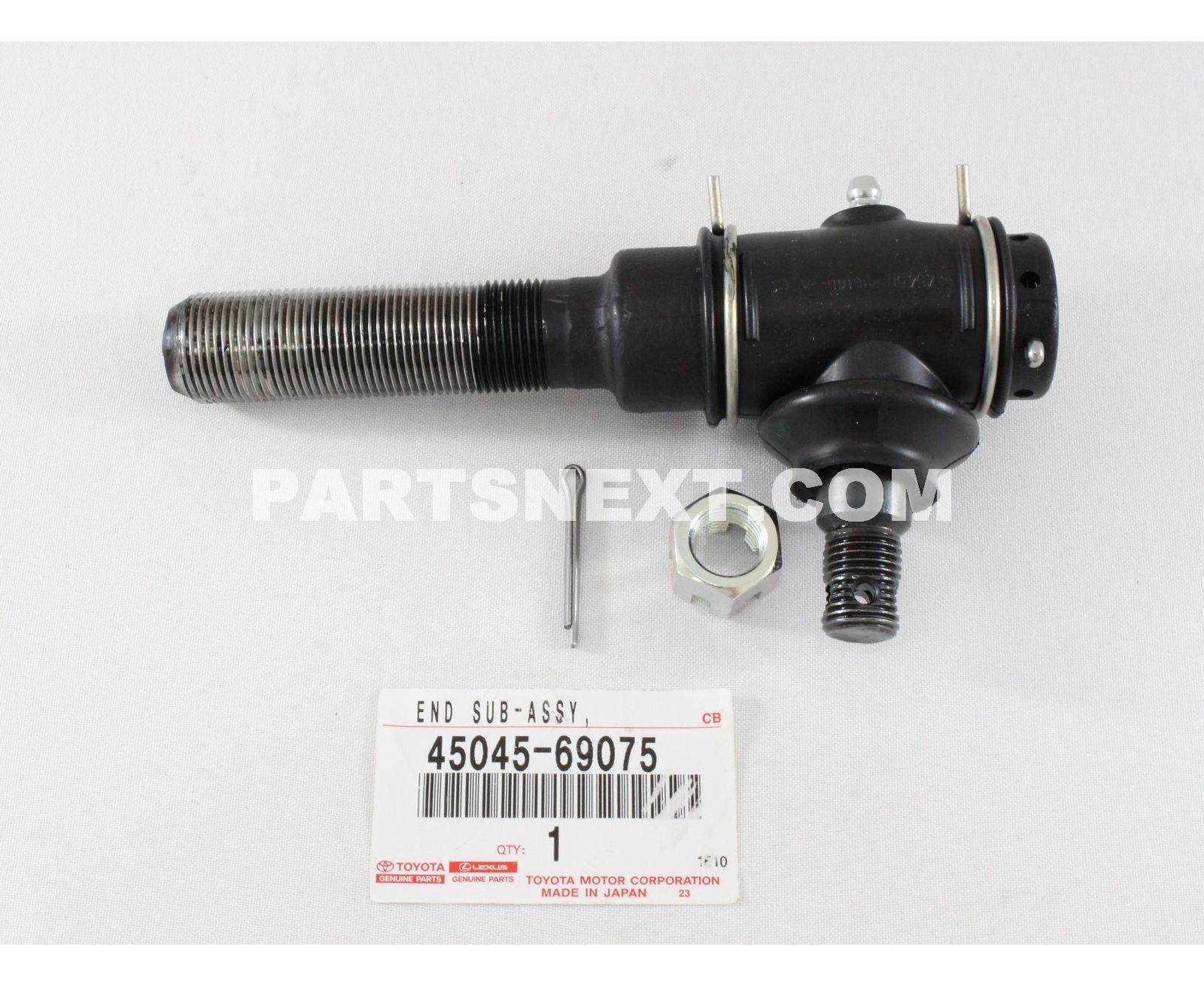 Toyota :: 45045-69075 END SUB-ASSY, STEERING RELAY ROD, LH