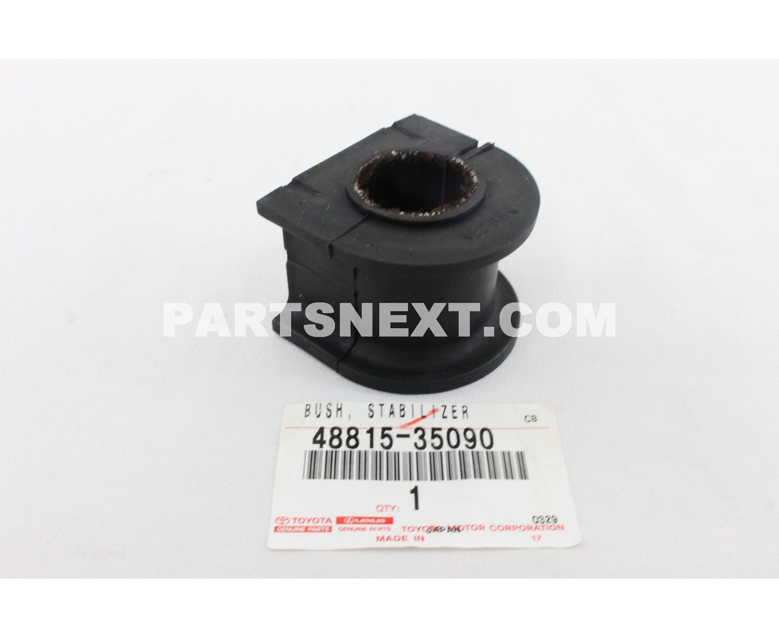 Toyota :: 48815-35090 BUSH, FRONT STABILIZER BAR, NO.1