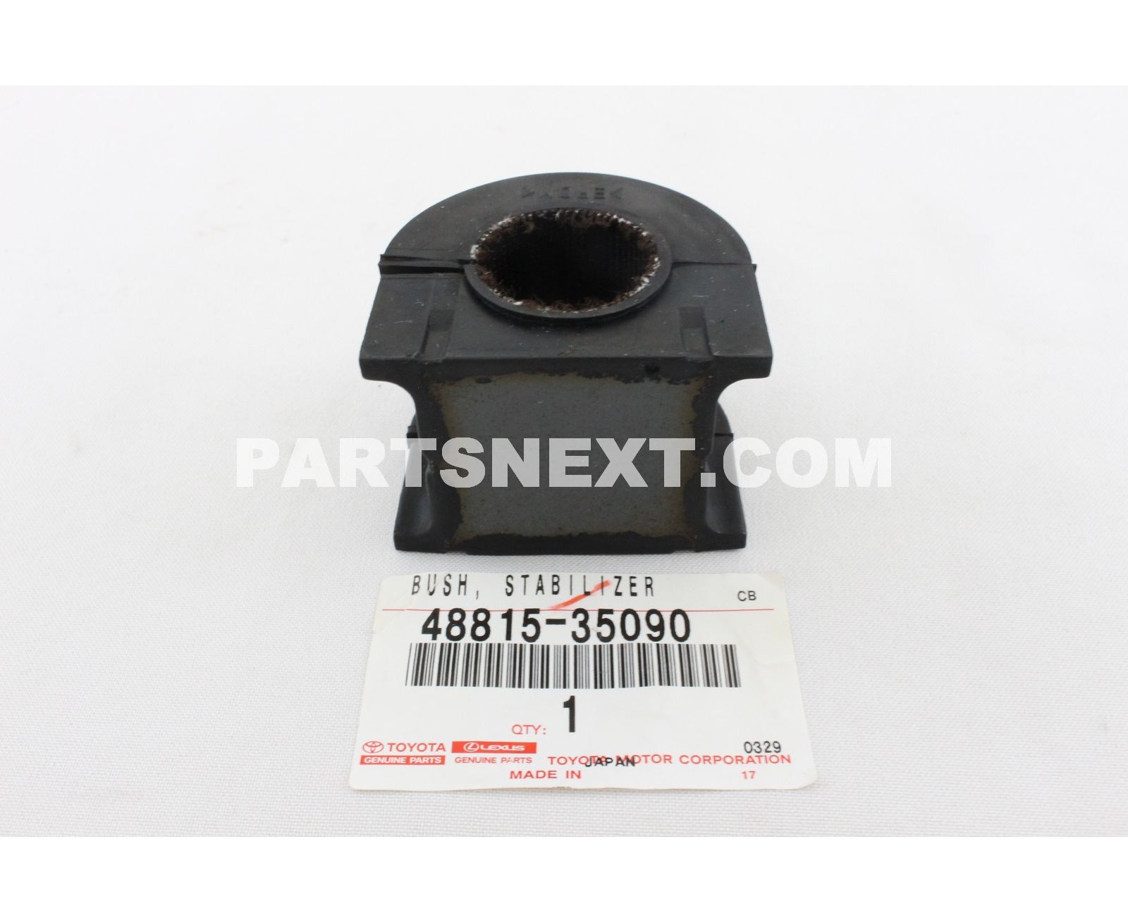 Toyota :: 48815-35090 BUSH, FRONT STABILIZER BAR, NO.1