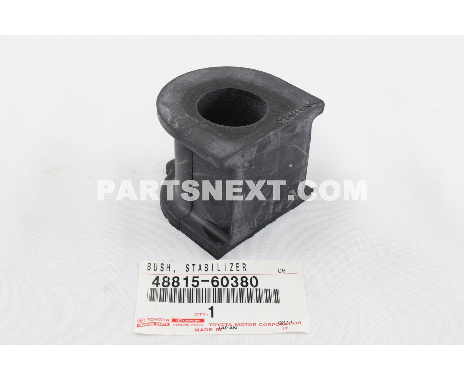 Toyota :: 48815-60380 BUSH, FRONT STABILIZER BAR, RH/LH