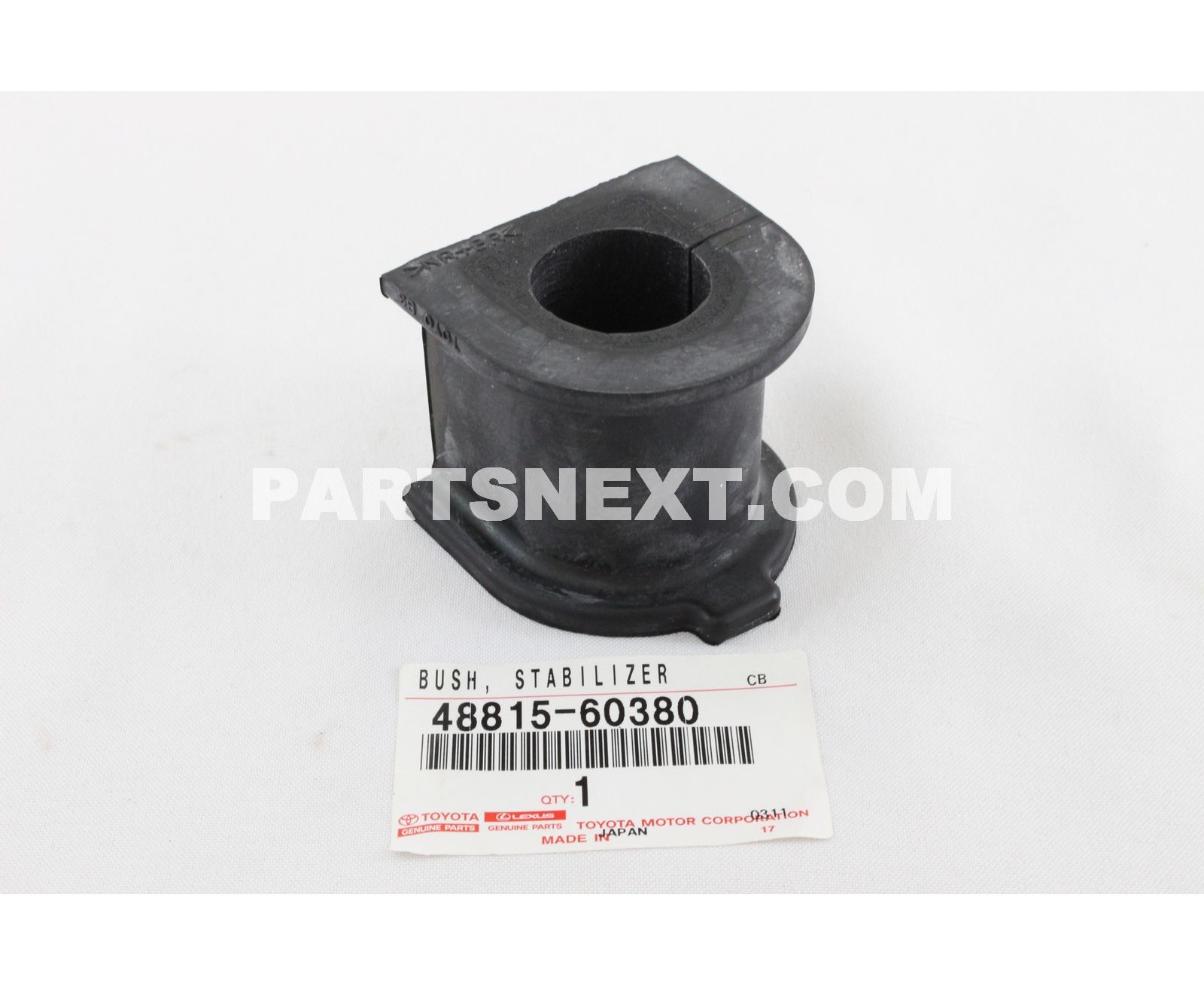 Toyota :: 48815-60380 BUSH, FRONT STABILIZER BAR, RH/LH