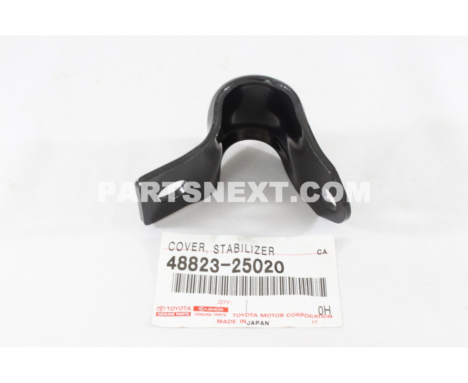 Toyota :: 48823-25020 COVER, FRONT STABILIZER BRACKET