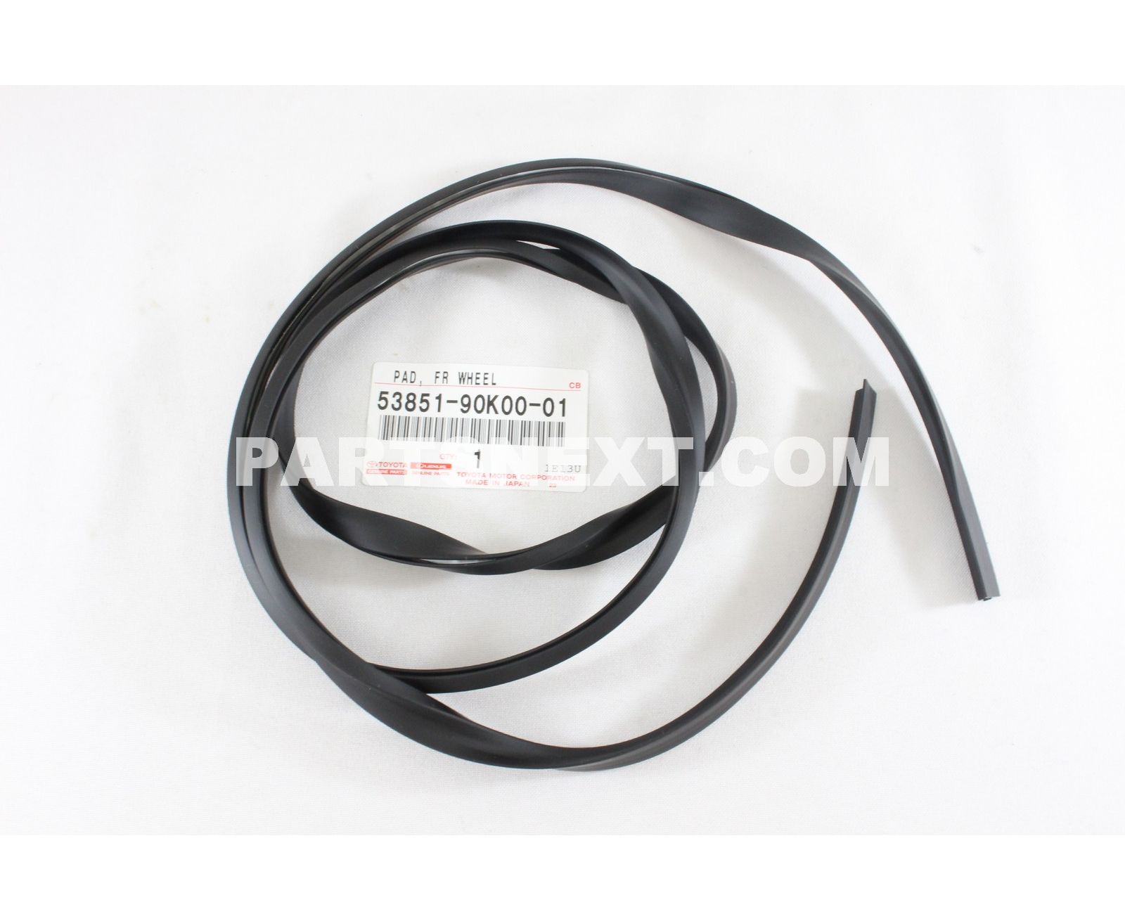 Toyota :: 53851-90K00-01 PAD, FRONT WHEEL OPENING EXTENSION, NO.1