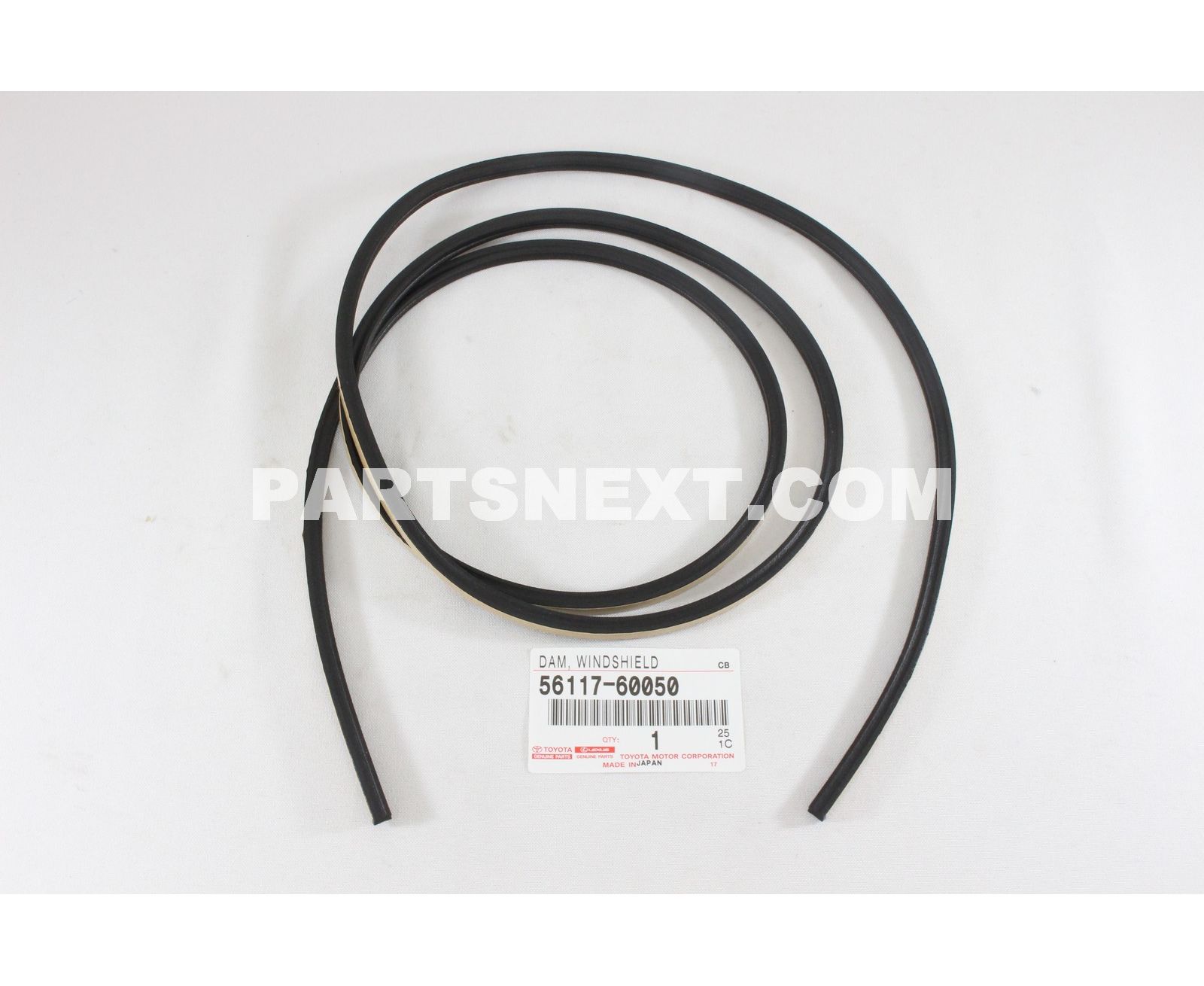 Toyota :: 56117-60050 DAM, WINDSHIELD GLASS ADHESIVE